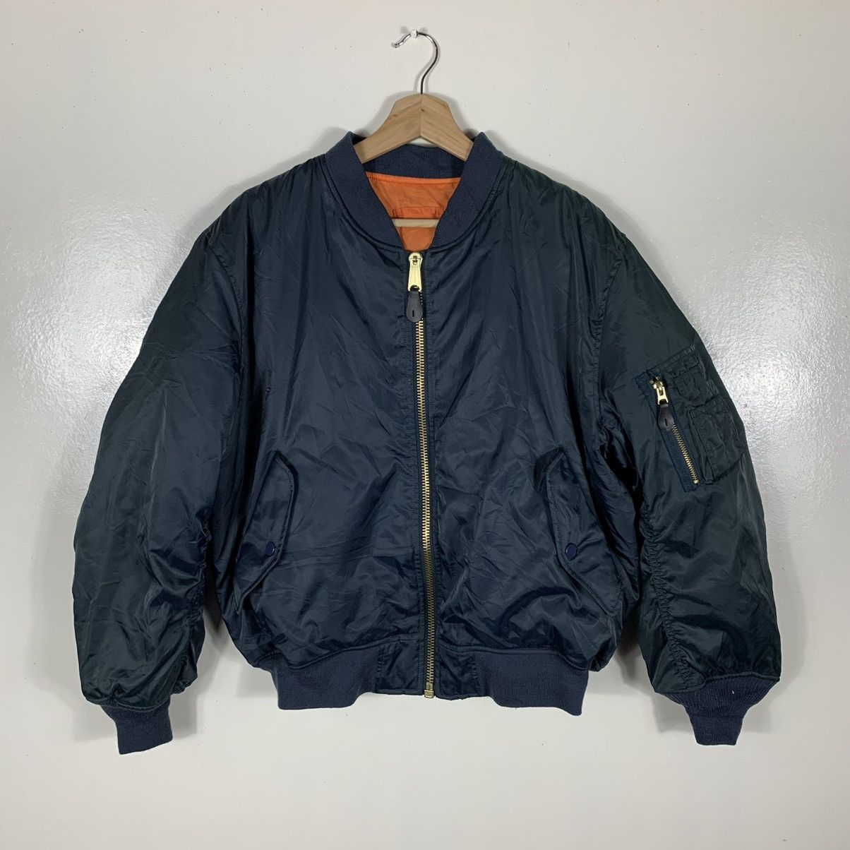 Vintage Vintage Jacket Flyer’s Man Intermediate,MA 1 Bomber Jacket | Grailed