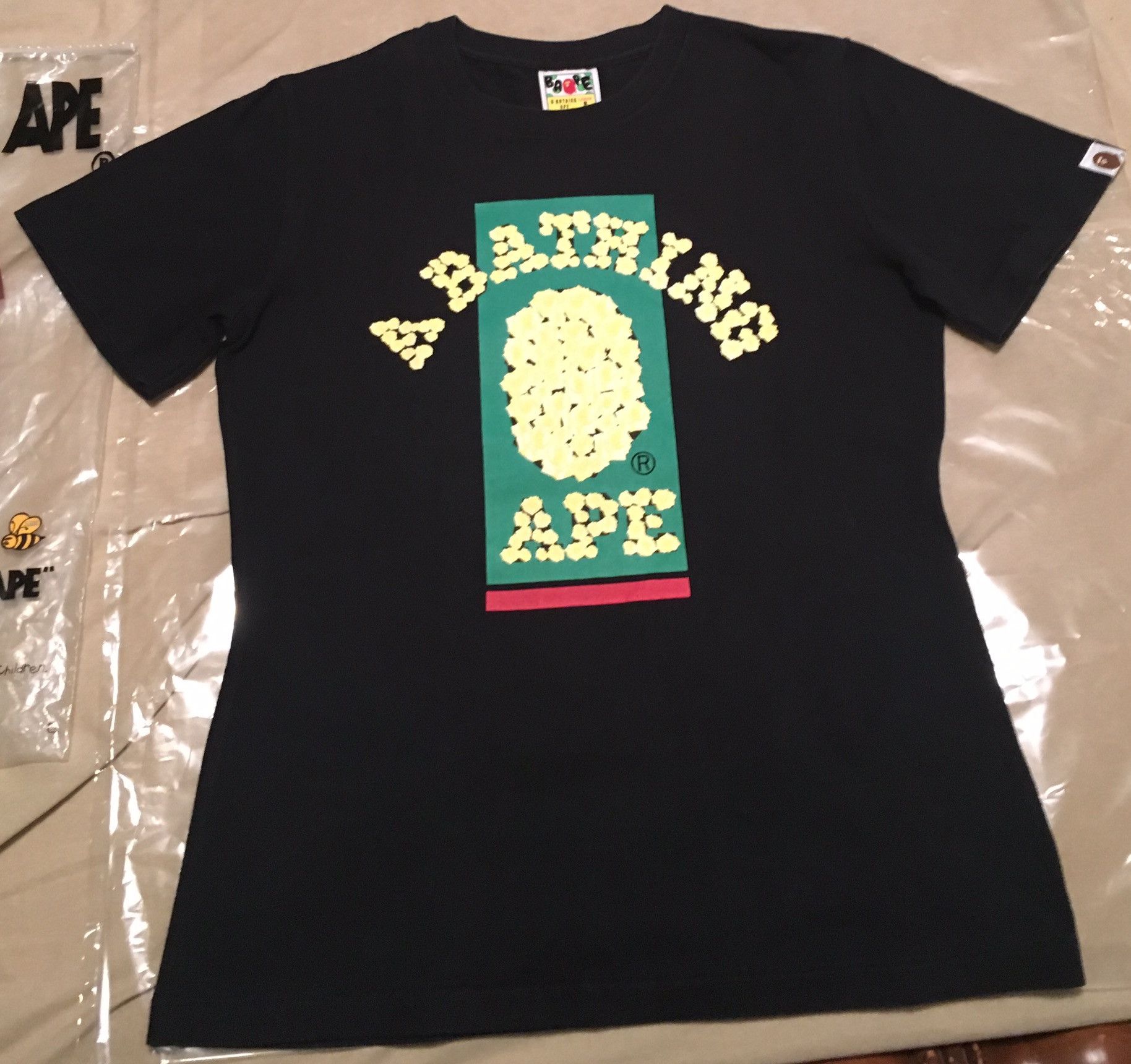 Bape OG Bape roses tee | Grailed