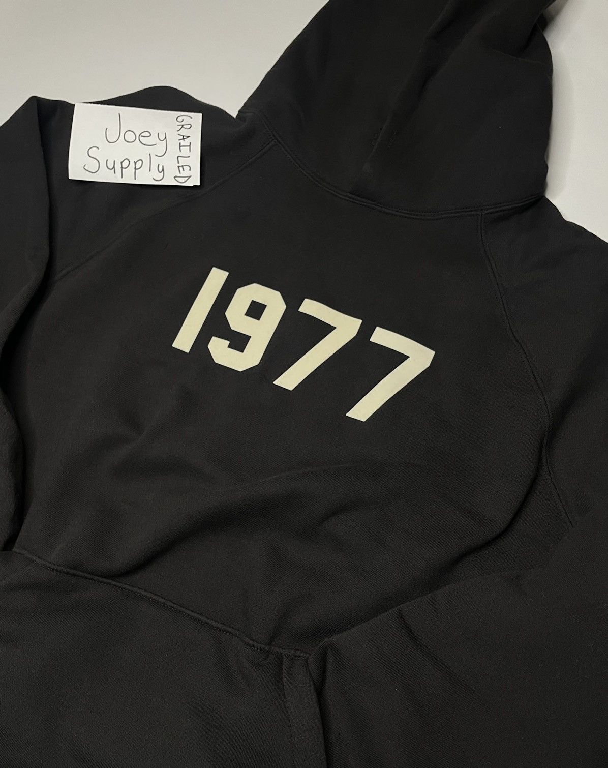 Essentials × Fear of God (XS) Fear of God Essentials 1977 Iron Hoodie ...