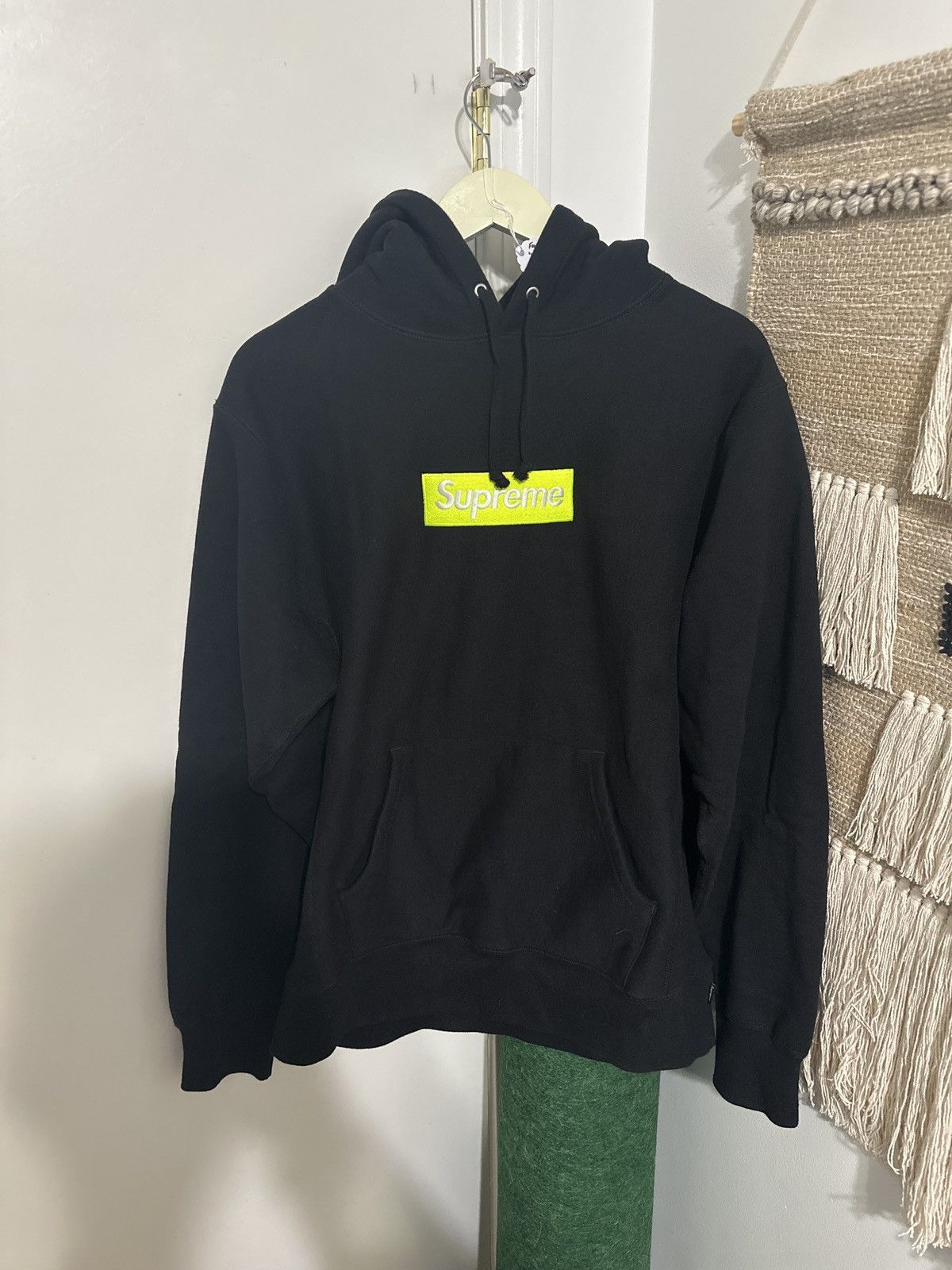 Supreme FW17 Supreme Box Logo Bogo Hoodie Black Like Green LIKE NEW ...