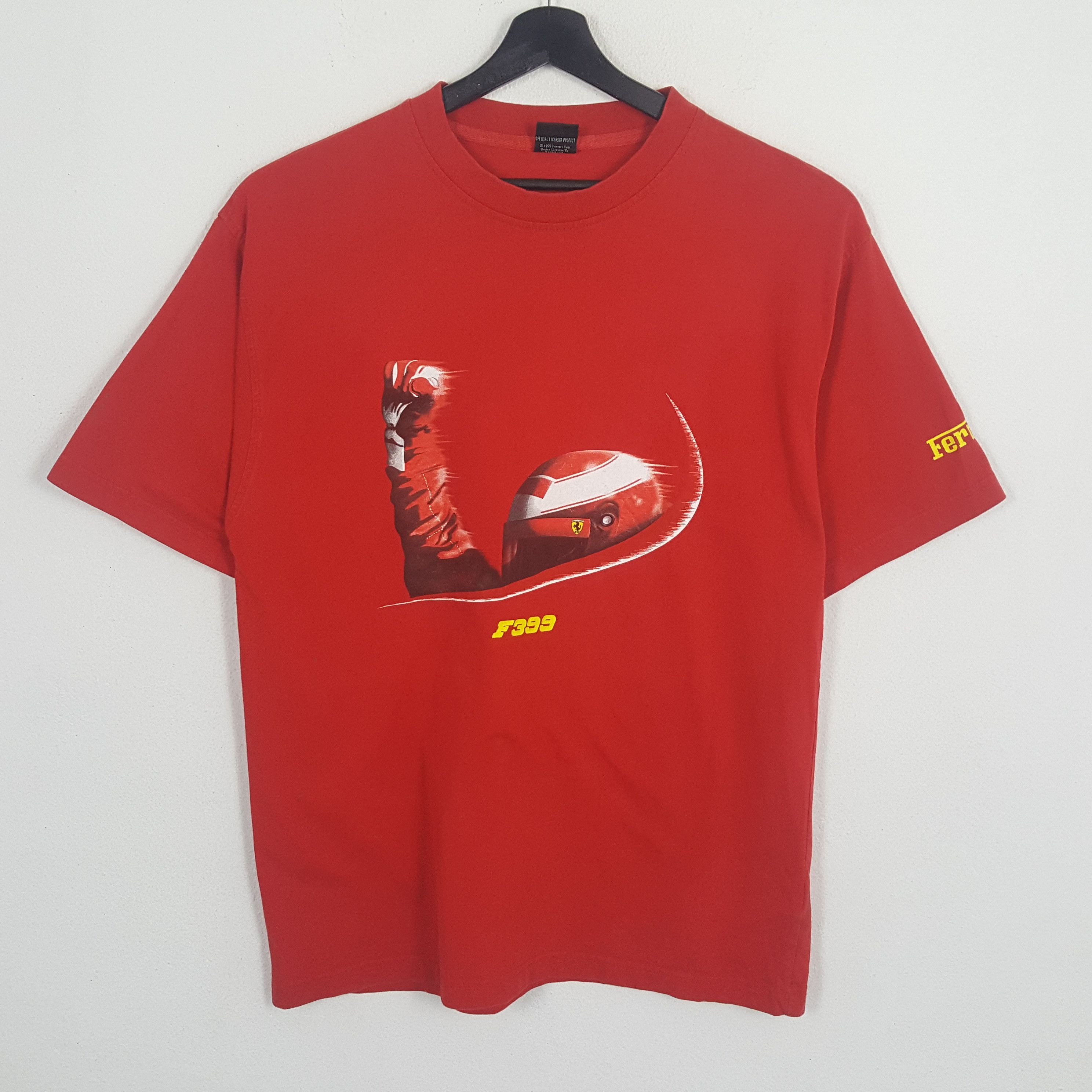 Ferrari × Racing × Vintage FERRARI Racing Formula One Photo Print Style ...