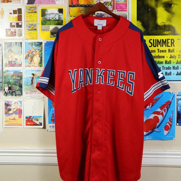 Starter Vintage New York Yankees Starter Baseball Jersey 90s | Grailed