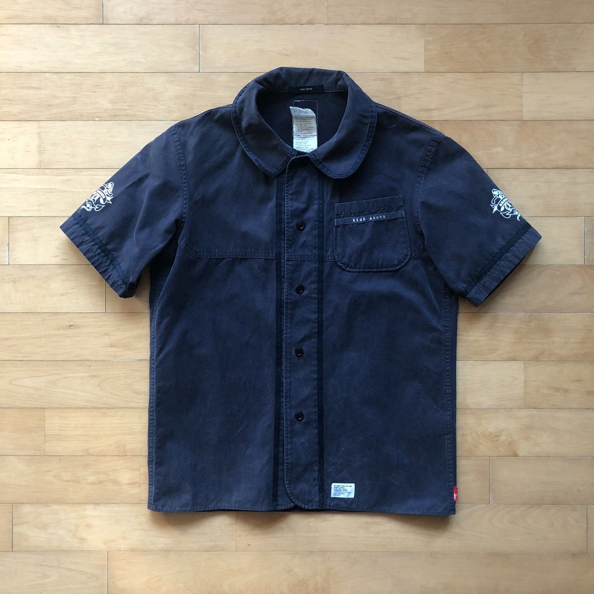 Vintage × Wtaps OG Wtaps One-washed work shirt S | Grailed