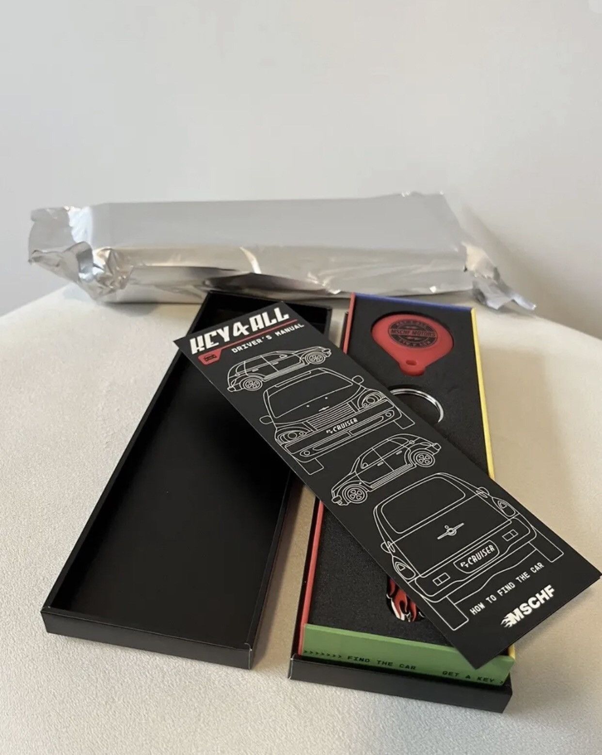 Streetwear Drop #84 MSCHF - Key 4 All / KEY4ALL Logo Keychain - Sealed ...