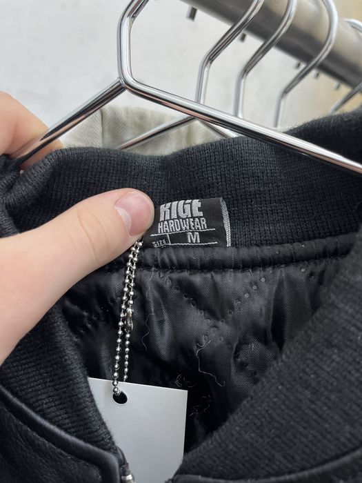 Vintage Rotterdam Terror Corps Leather Bomber Jacket - 90s | Grailed