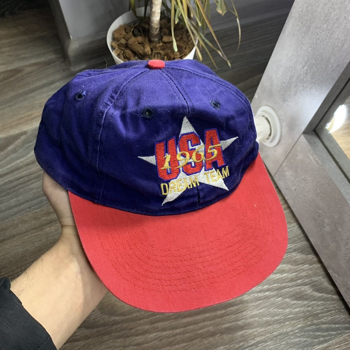 Streetwear × Vintage Vintage USA Dream Team Cap Hat Y2K Streetwear 90s ...