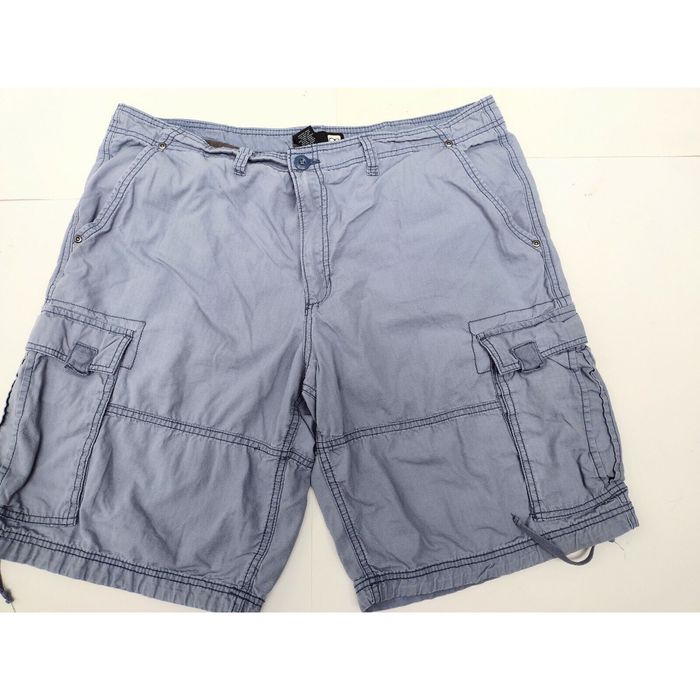Ocean Pacific Ocean Pacific OP Mens Size 40 Blue Cargo Shorts Cotton ...