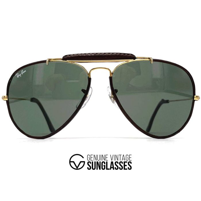 RayBan Vintage RAY-BAN "Outdoorsman" Leathers sunglasses - USA 80's ...