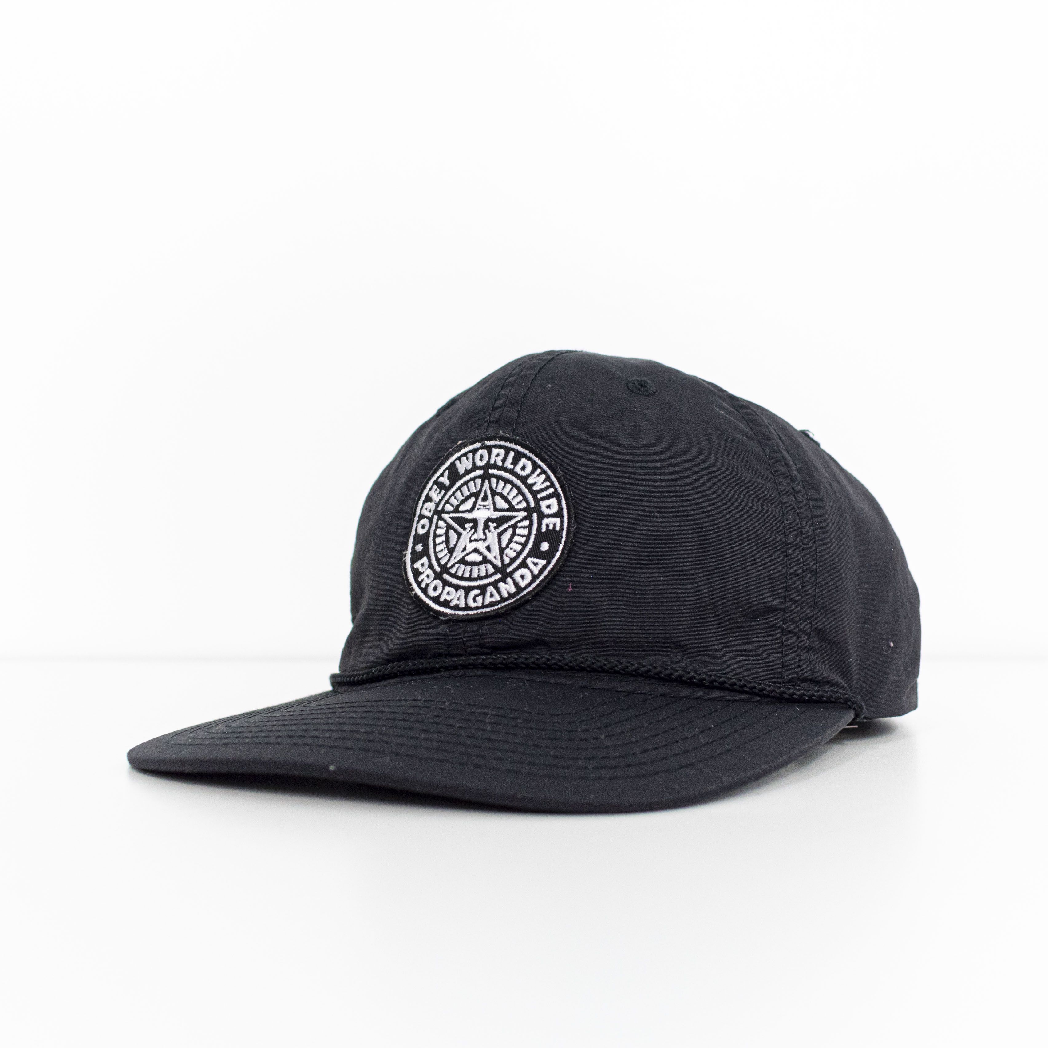 Vintage Obey World Wide Propaganda Snapback Hat | Grailed