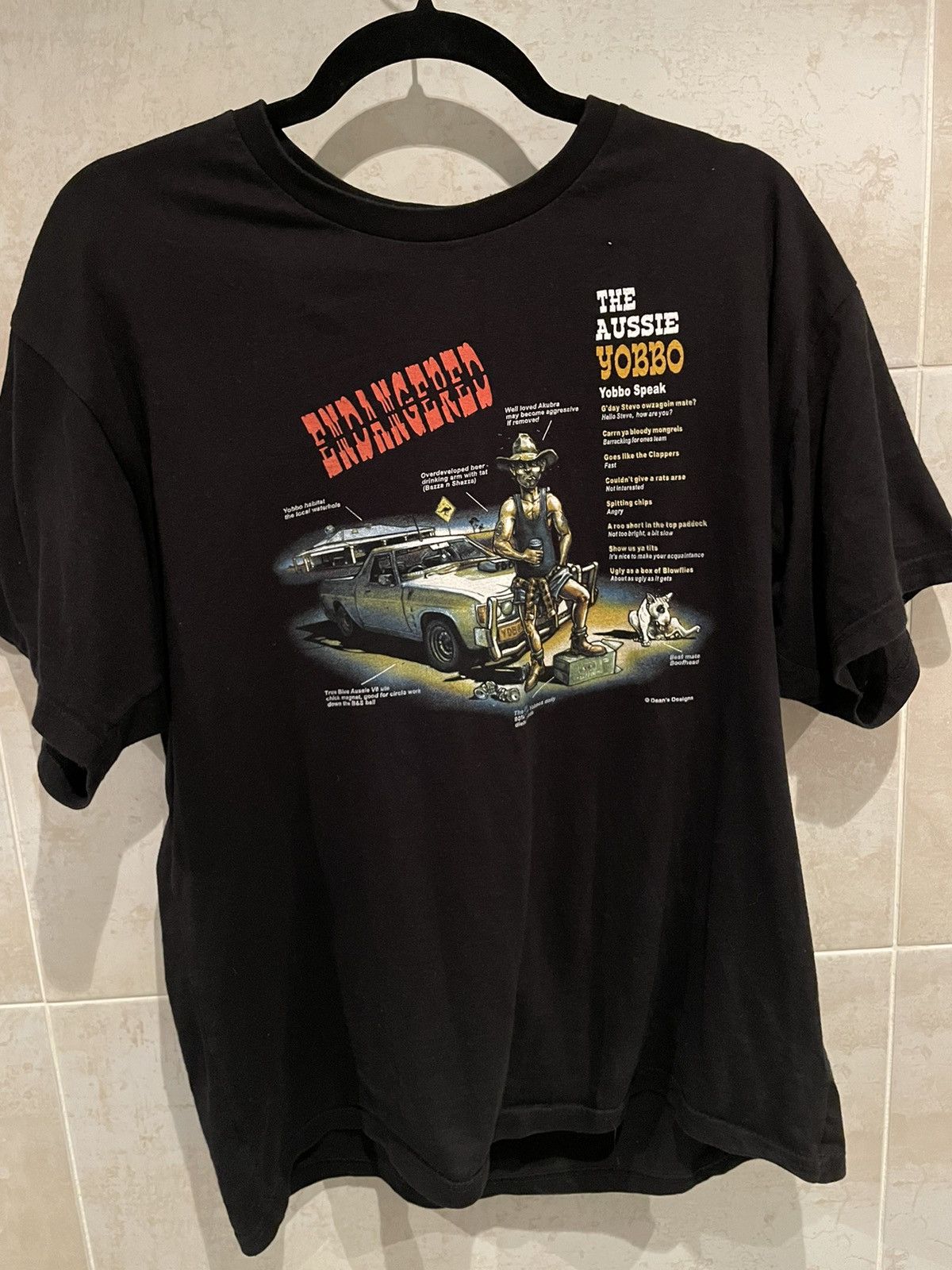 Vintage The Aussie Yobbo Rare Tee | Grailed