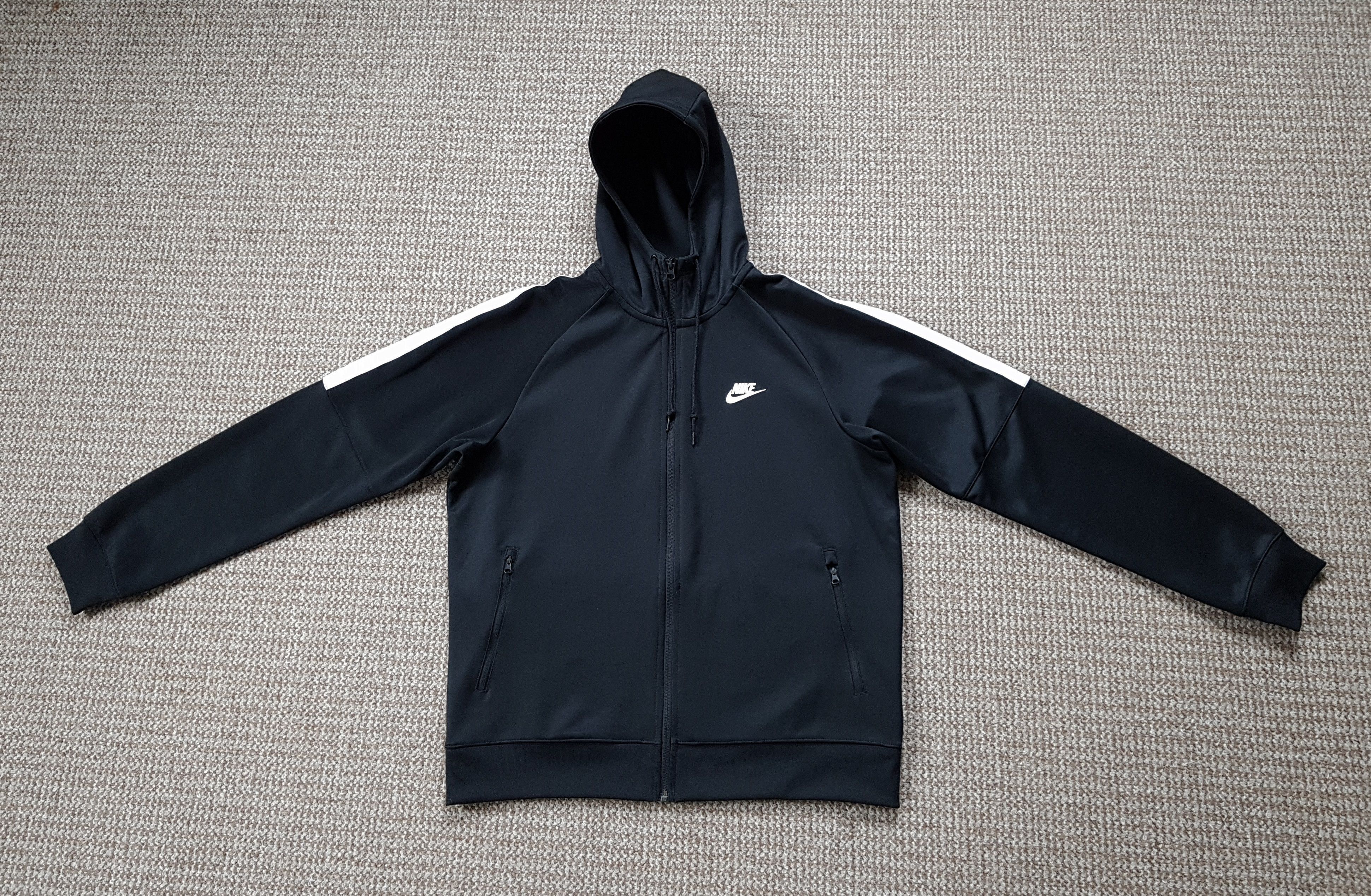 Nike × Streetwear NIKE Tribute Track Hooded Jacket Full Zip Top | Grailed