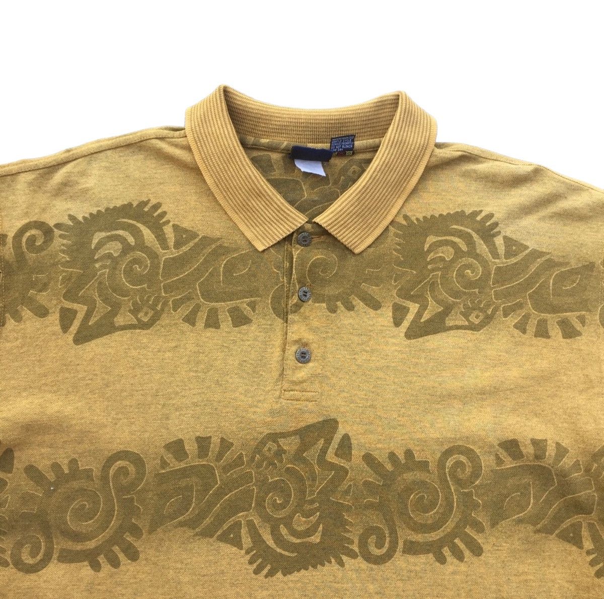 Vintage 1990s Le Coq Sportif Pattern Shirt | Grailed