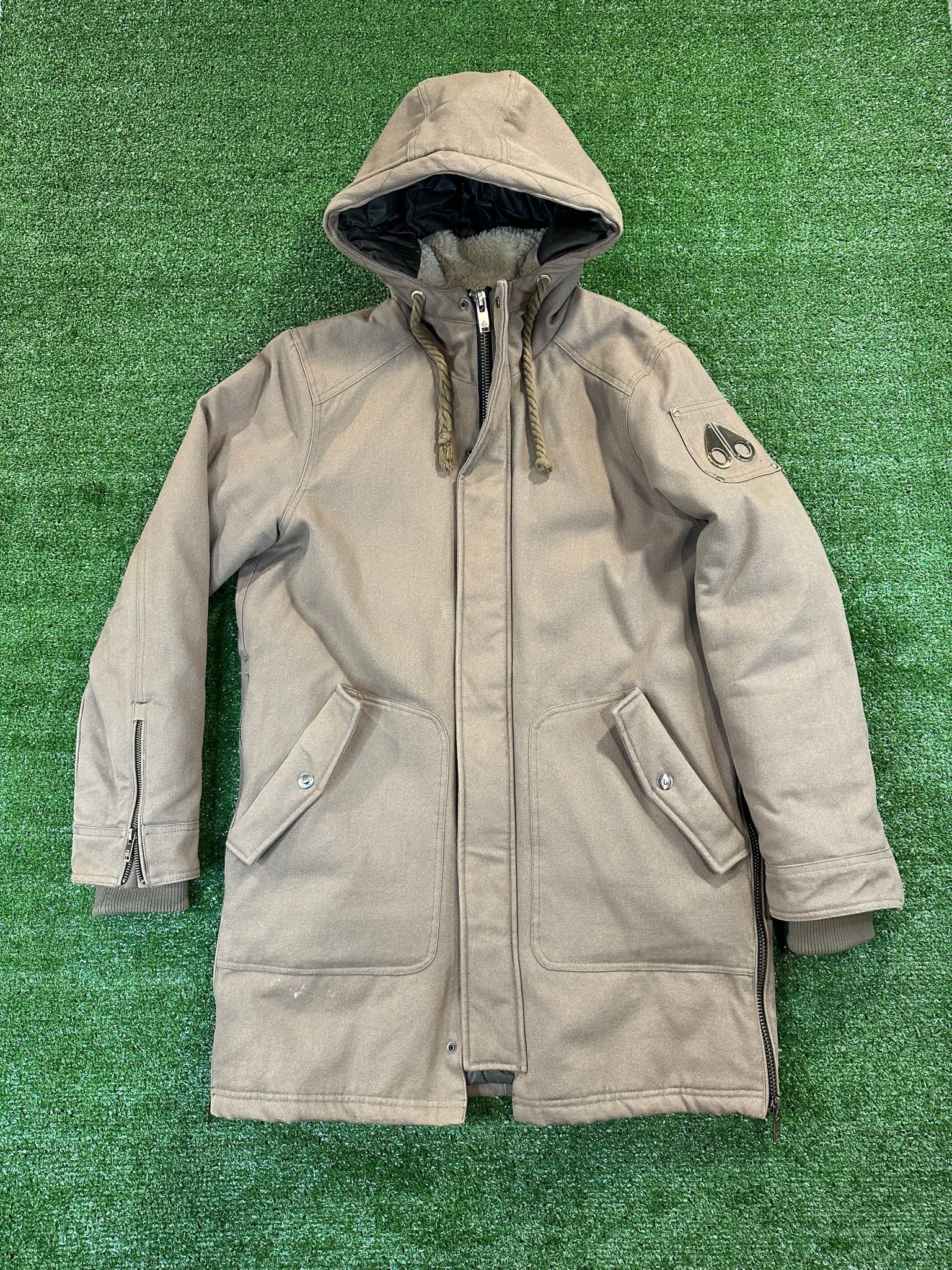 Moose Knuckles MooseKnuckles Beige Parka Jacket | Grailed