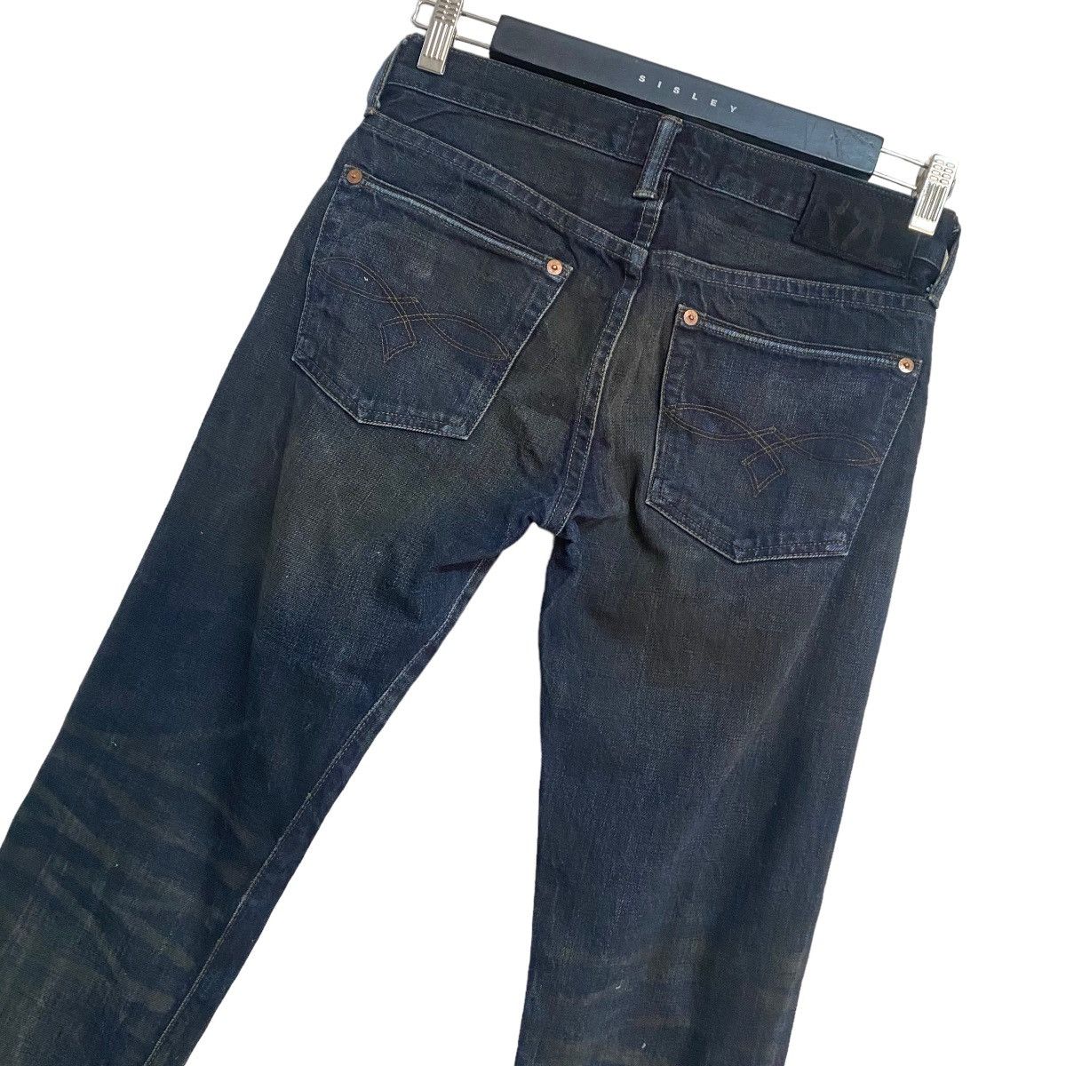 RRL Ralph Lauren RRL Denim Selvedge Slim Fit Jeans Rusty | Grailed