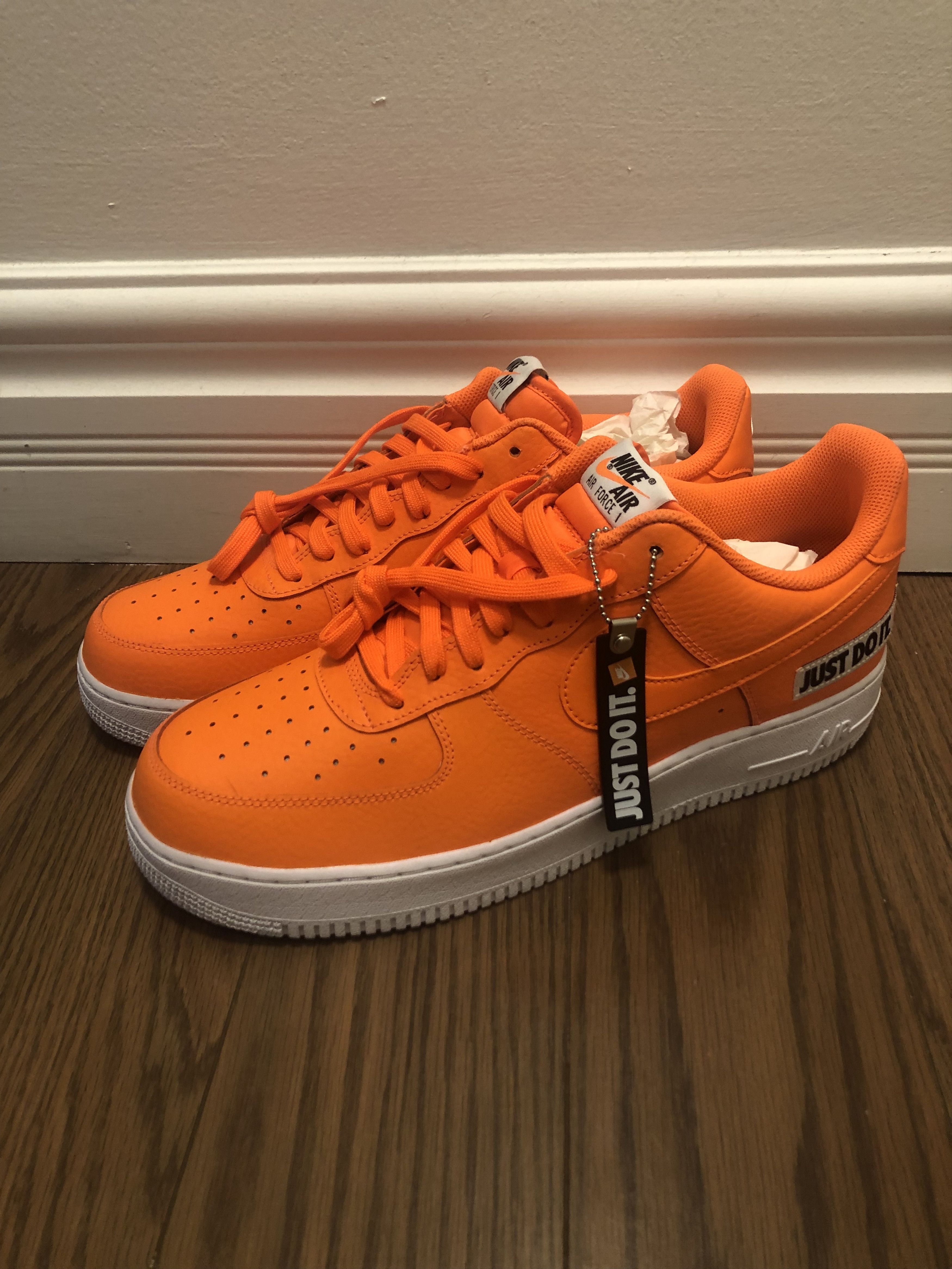 Nike NIKE Air Force 1 AF1 Low Just Do It Pack Orange | Grailed