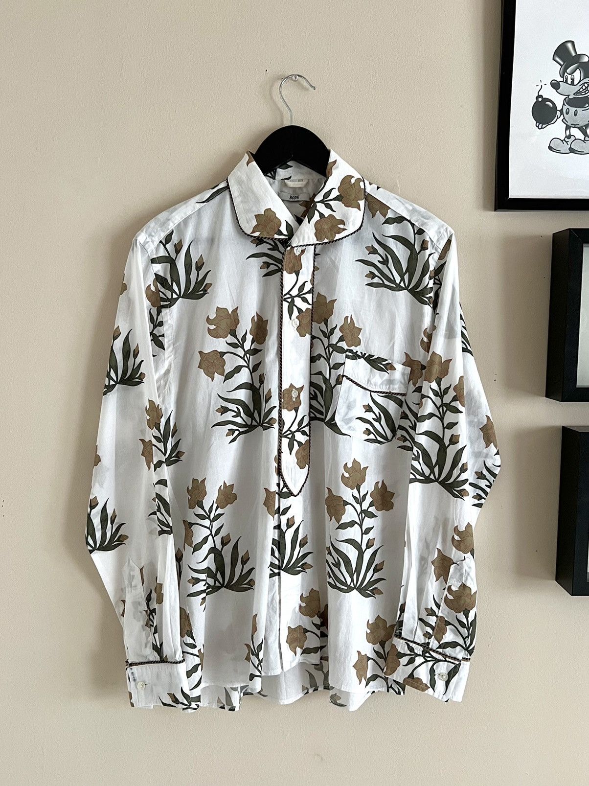 Bode GORGEOUS BODE FLORAL SHIRT | Grailed
