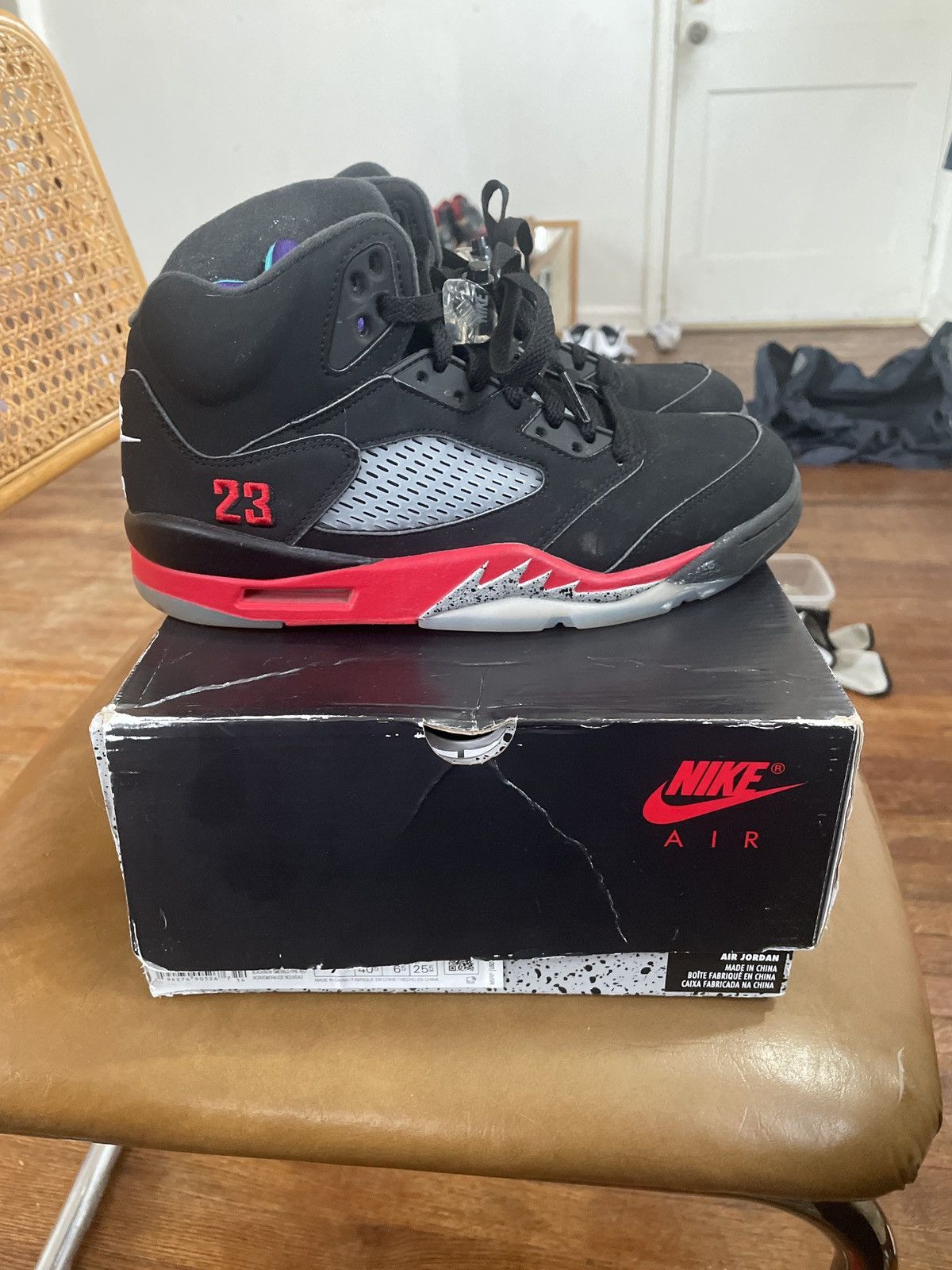Jordan Brand Jordan 5 top 3 size 7,5 box 🔥 | Grailed