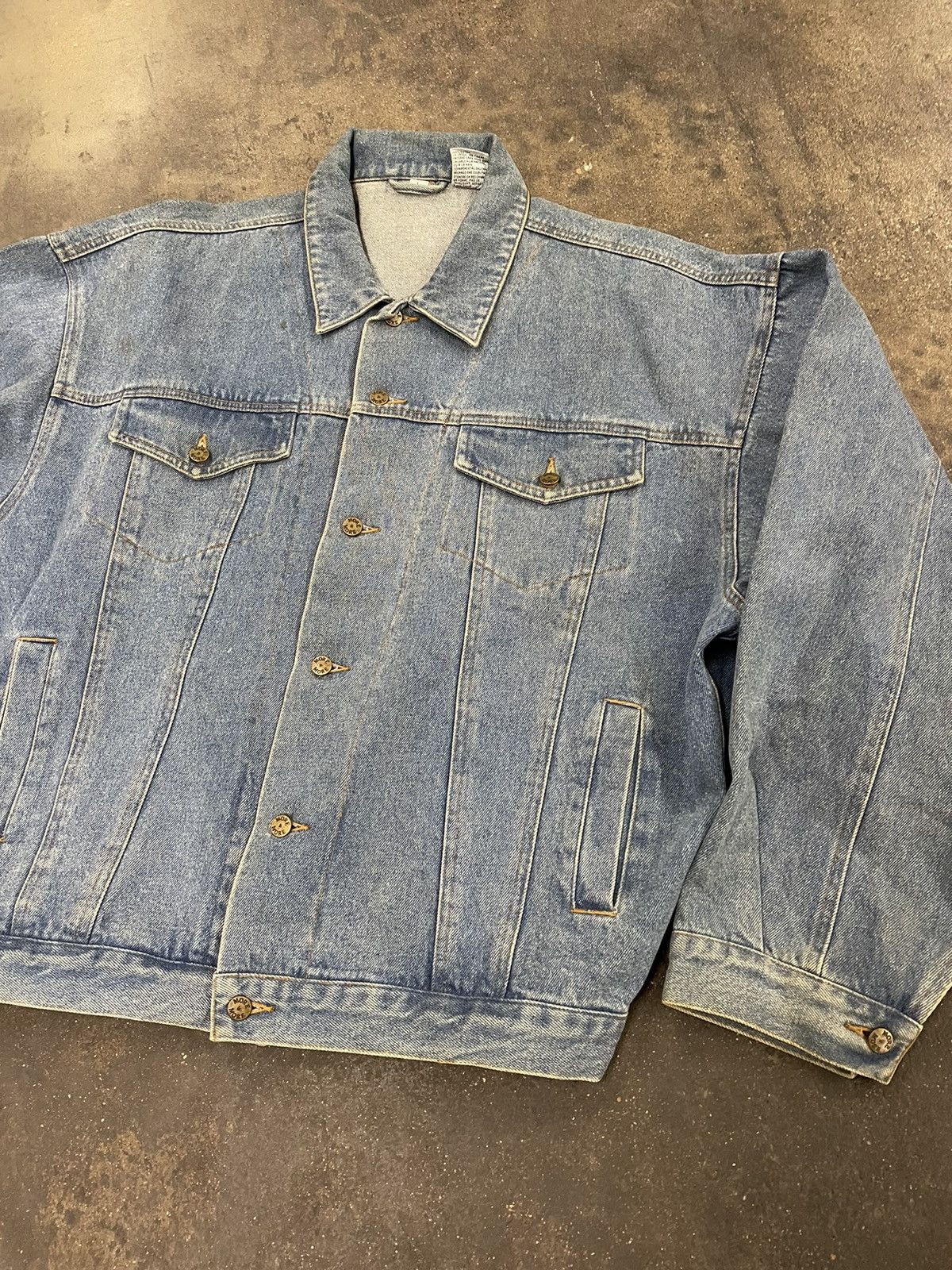 Vintage Vintage 1990s Cowboy Denim Jacket | Grailed