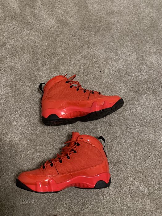 Jordan Brand Chile Red 9s | Grailed