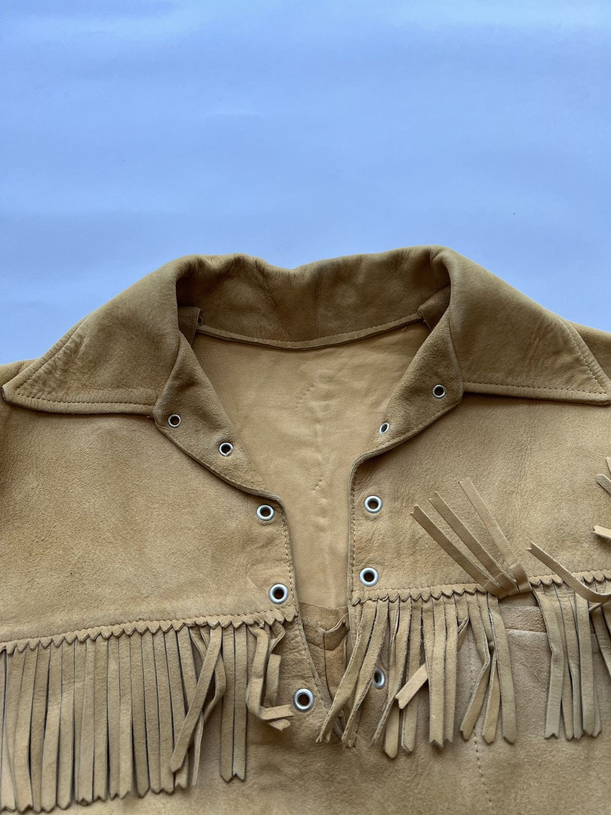 Vintage 1970s Native American Leather 1/3 Lace Top Patchwork Vintage ...