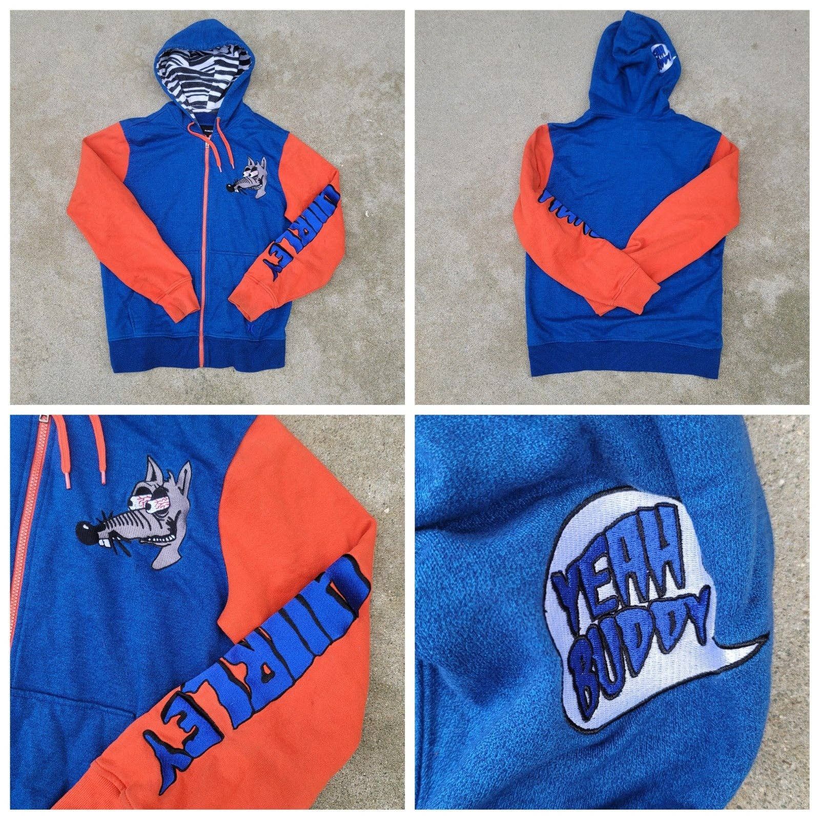 Hurley Hurley Signature Rat Yeah Buddy Full-Zip Hoodie | Grailed