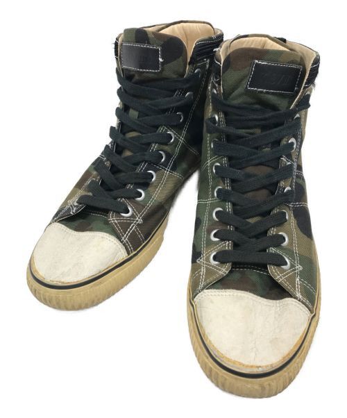 Visvim VISVIM x Mastermind Japan Camouflage High Top Sneakers 10 | Grailed