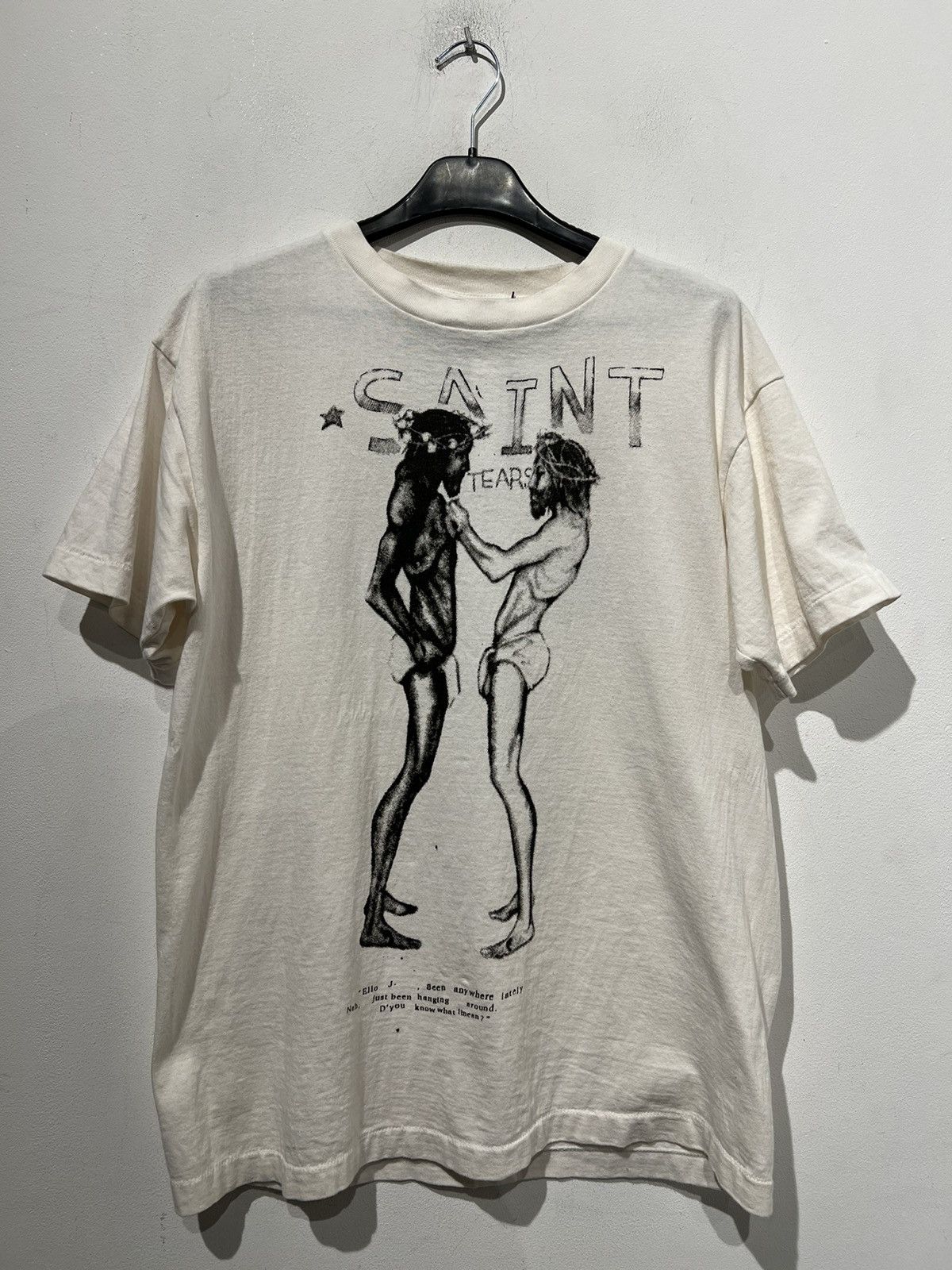 DENIM TEARS × Saint Michael Saint Tears T-shirt | Grailed
