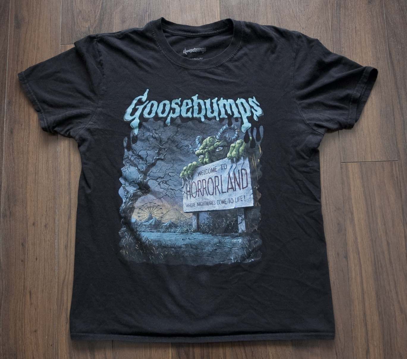 Movie Goosebumps T Shirt Welcome to Horrorland Size M | Grailed