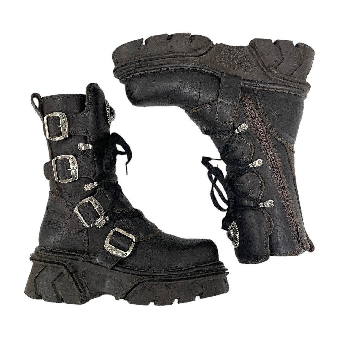 New Rock deadstock NEW ROCK brow boots | Grailed