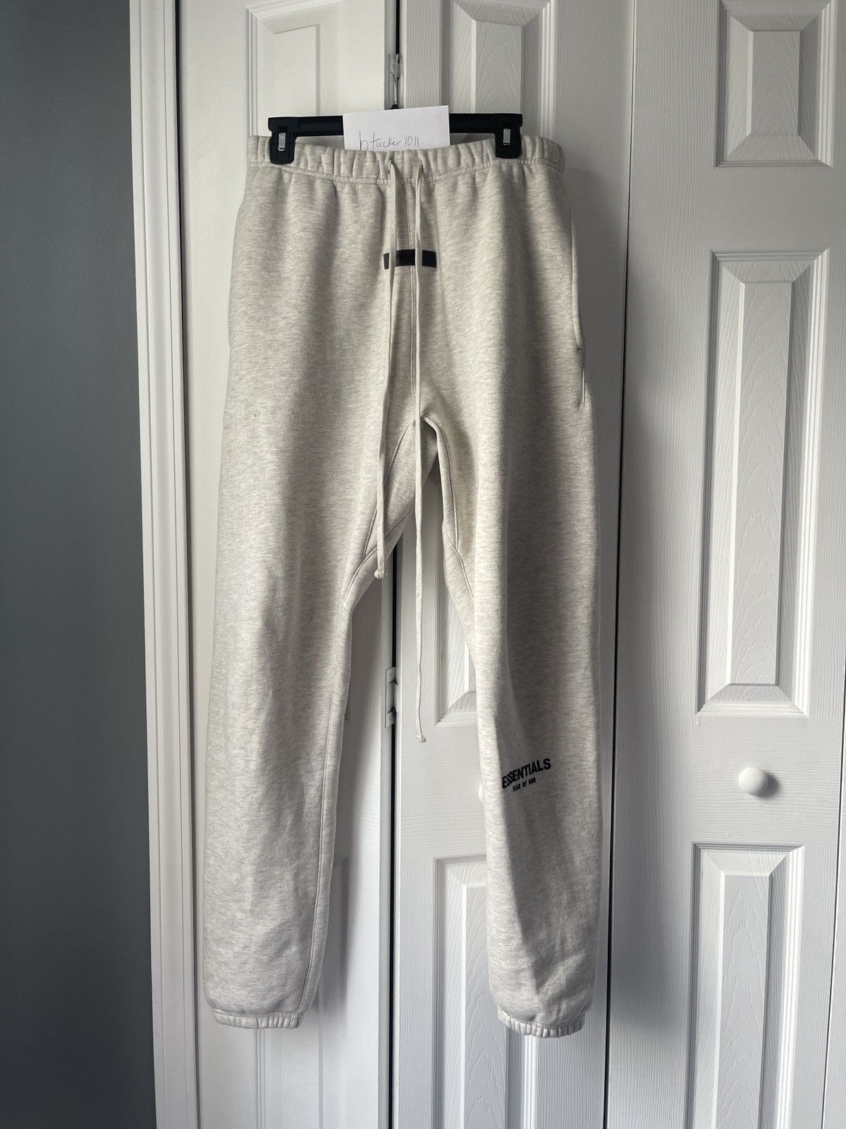 Essentials × Fear of God Fear of God essentials light oatmeal’s ...