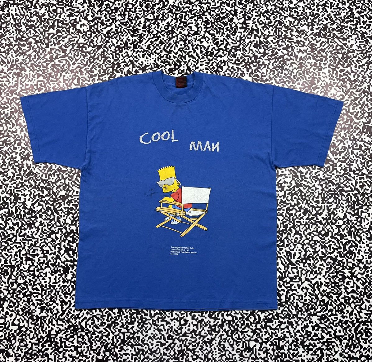 Cartoon Network × The Simpsons × Vintage Vintage 1998 The Simpsons Bart ...