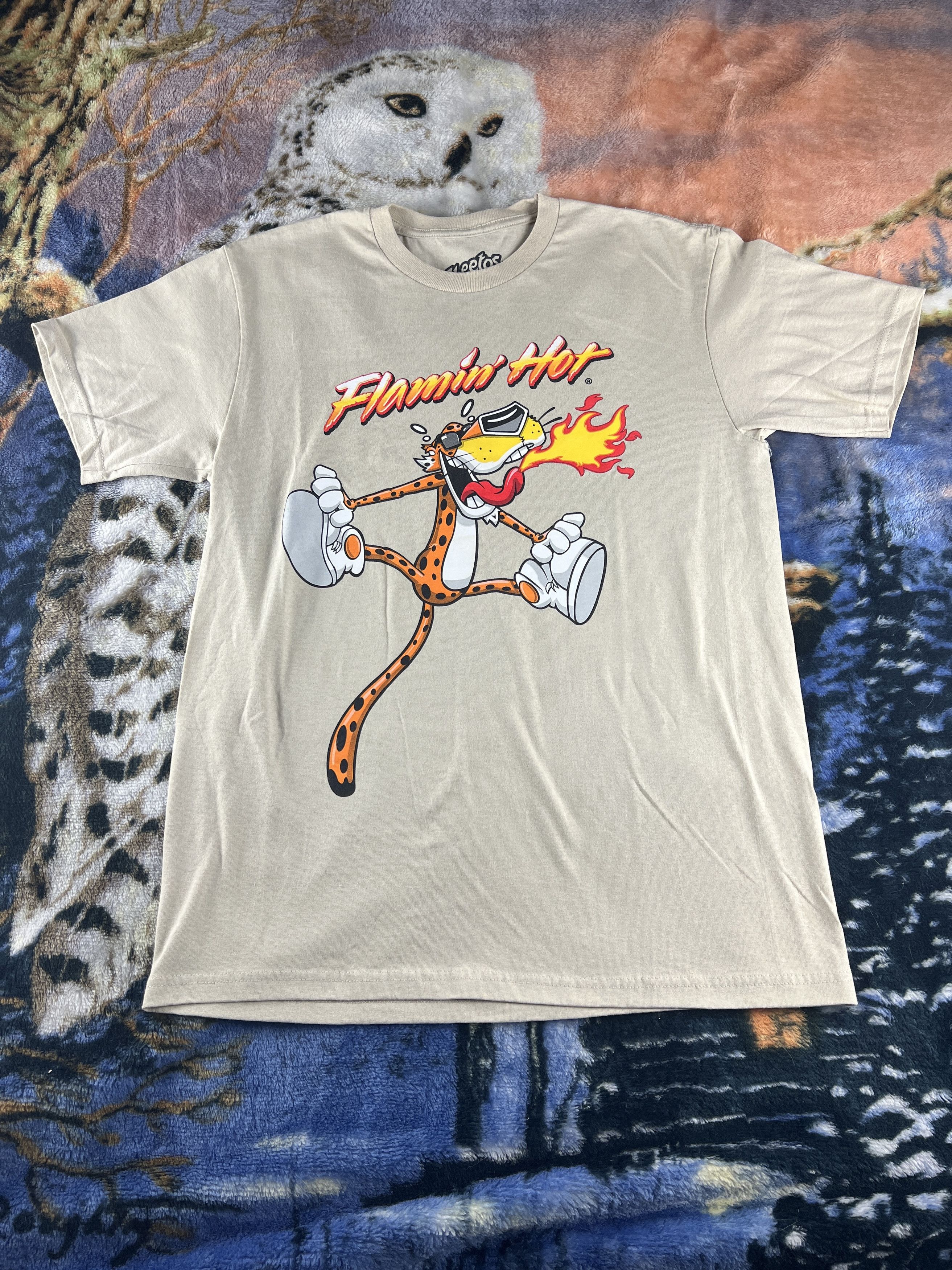 Streetwear Medium flaming hot cheetos shirt | Grailed