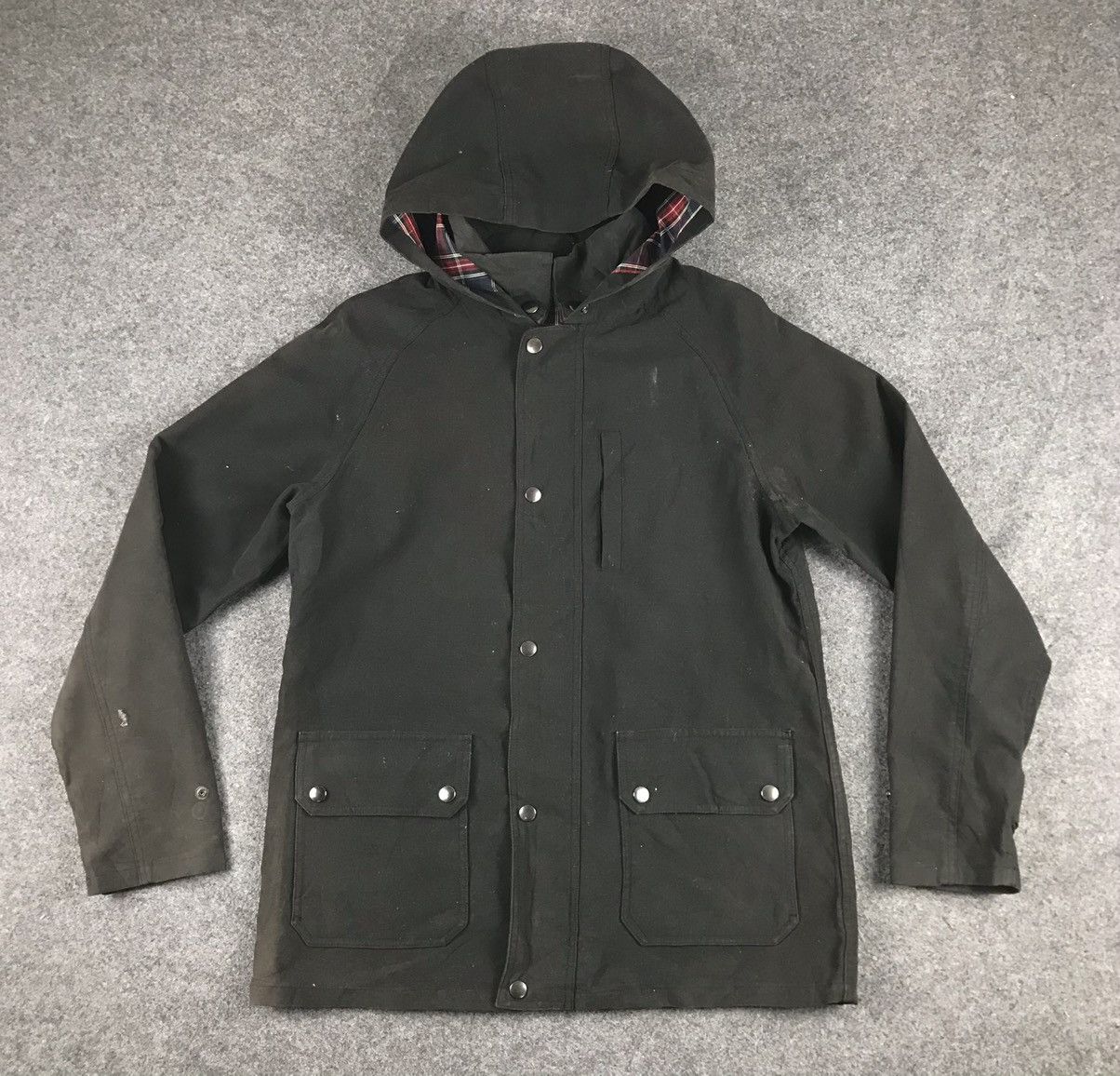 Japanese Brand × Very Rare × Vintage Vintage hard jacket army design ...