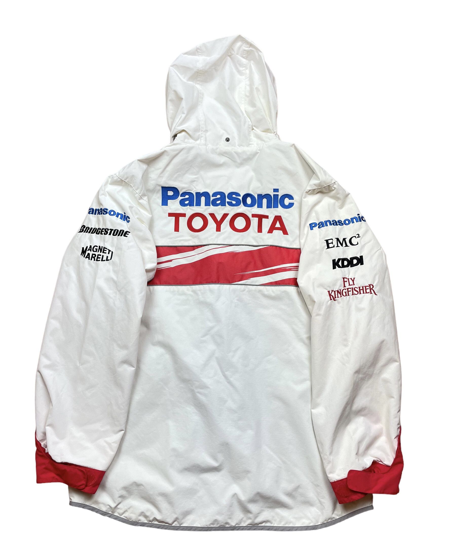 Vintage Vintage Panasonic Toyota Racing Jacket Ferrari Marlboro Rare ...