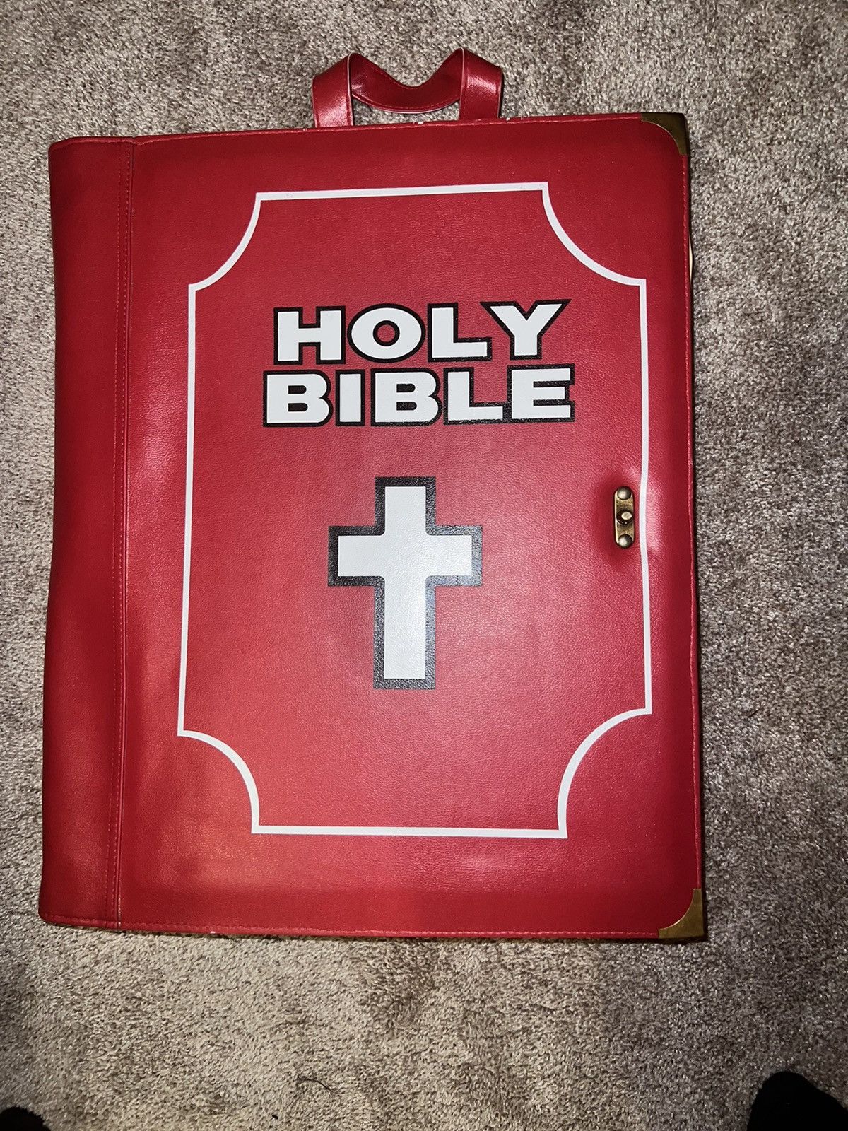 Made In Usa × Streetwear × Vintage Holy Bible Backpack | Grailed