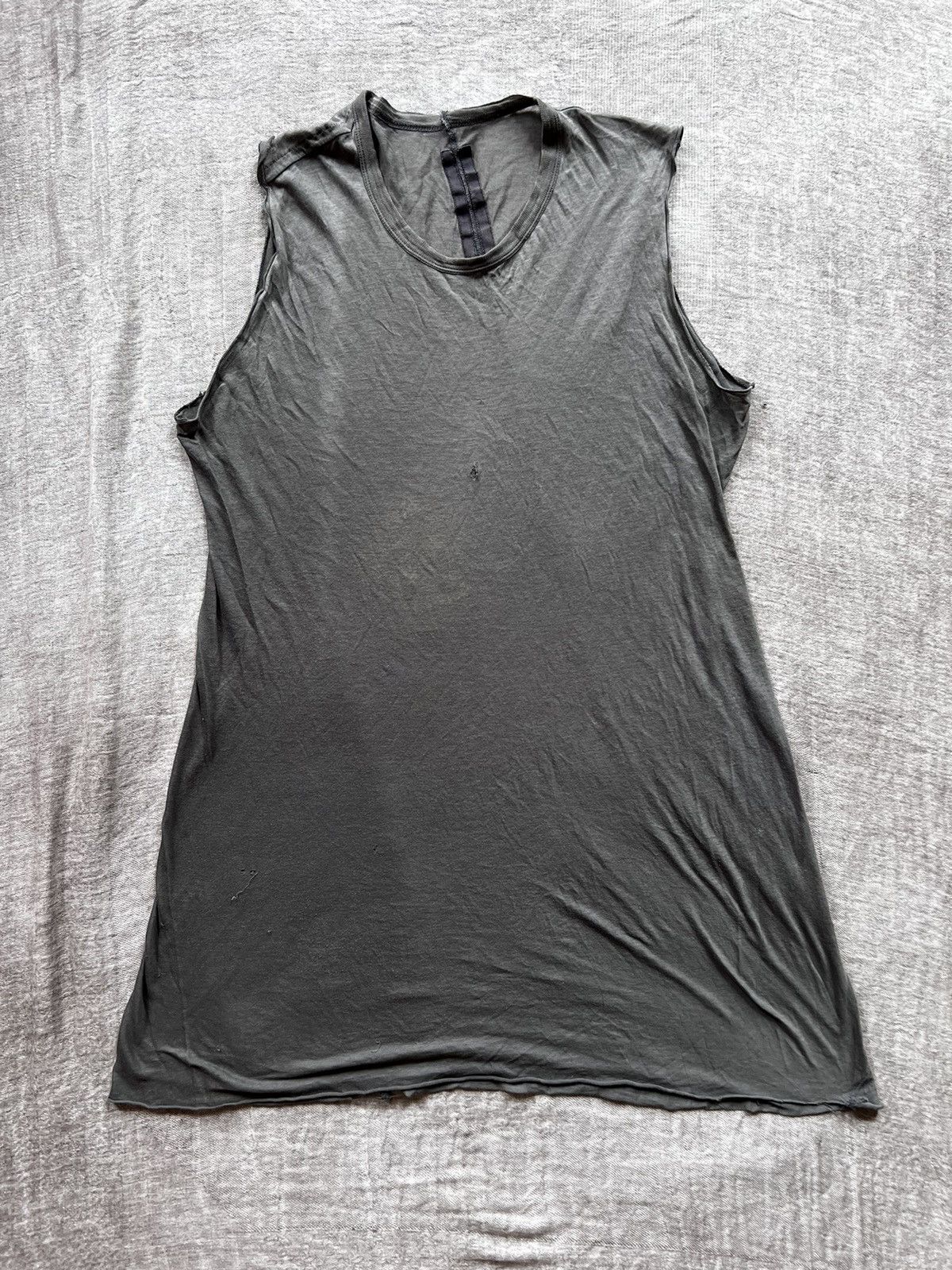 Rick Owens SS11 ANTHEM Tank | Grailed