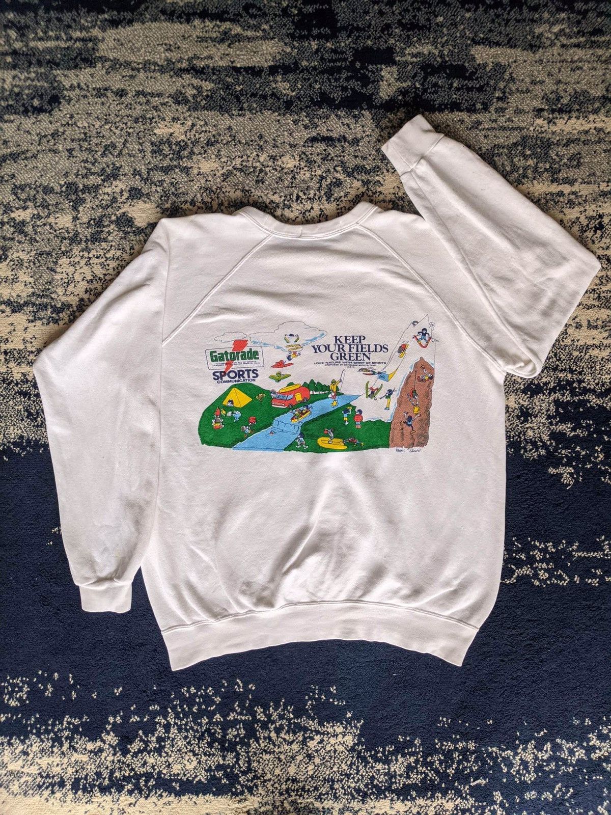 Art × Gatorade × Vintage VINTAGE GATORADE ART SWEATSHIRT | Grailed