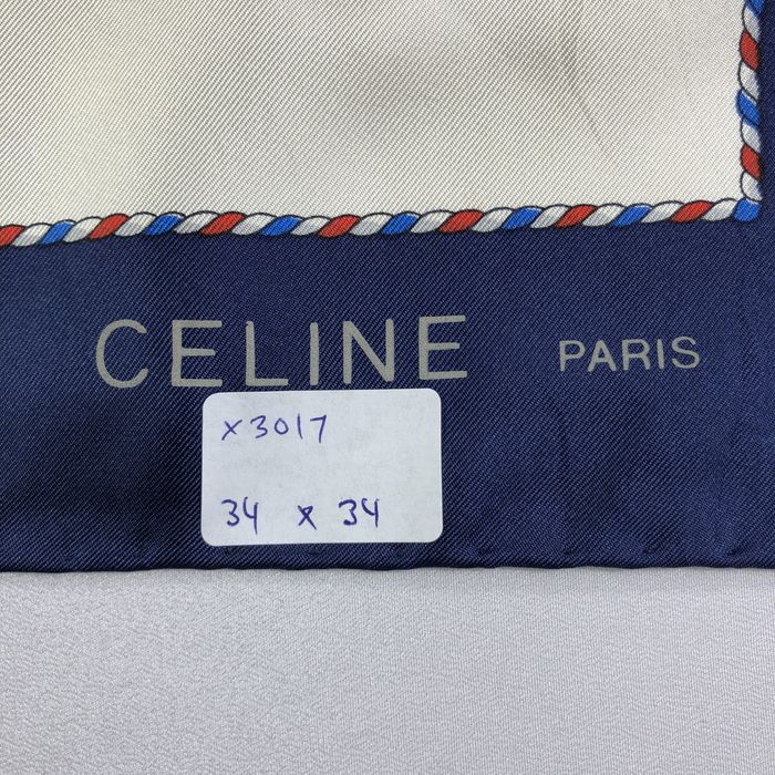 Vintage Vintage Celine Silk Scarf | Grailed