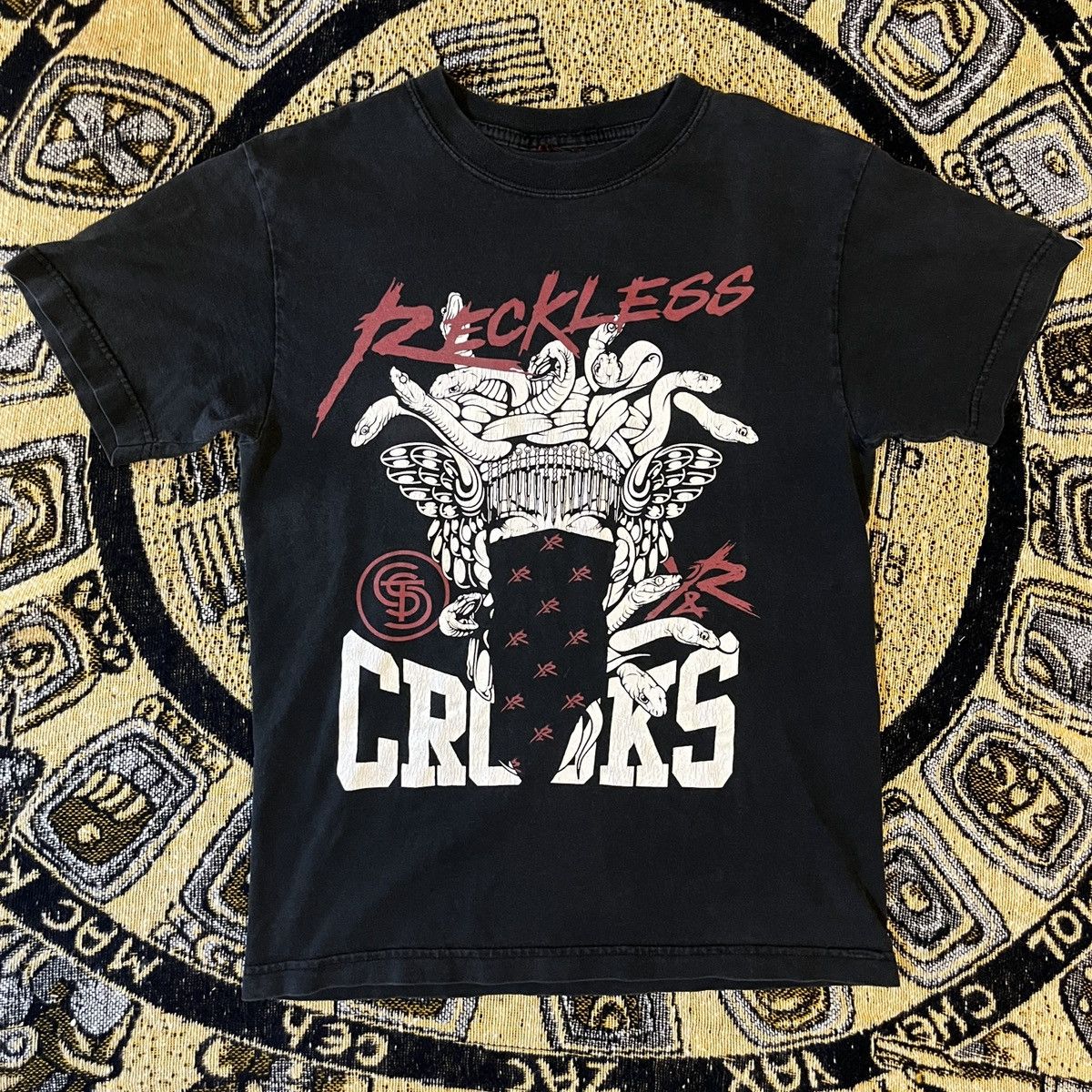 Crooks & Castles Young & Reckless x Crooks & Castles Collab Tee 🏛🏺🐍 ...