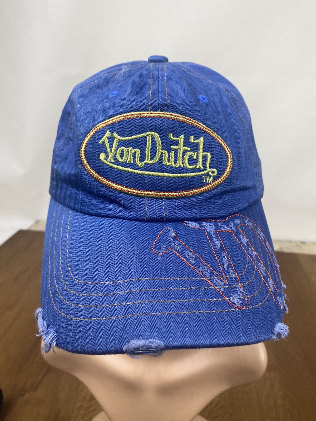 Vintage × Von Dutch Big Logo Von Dutch Trucker Cap | Grailed