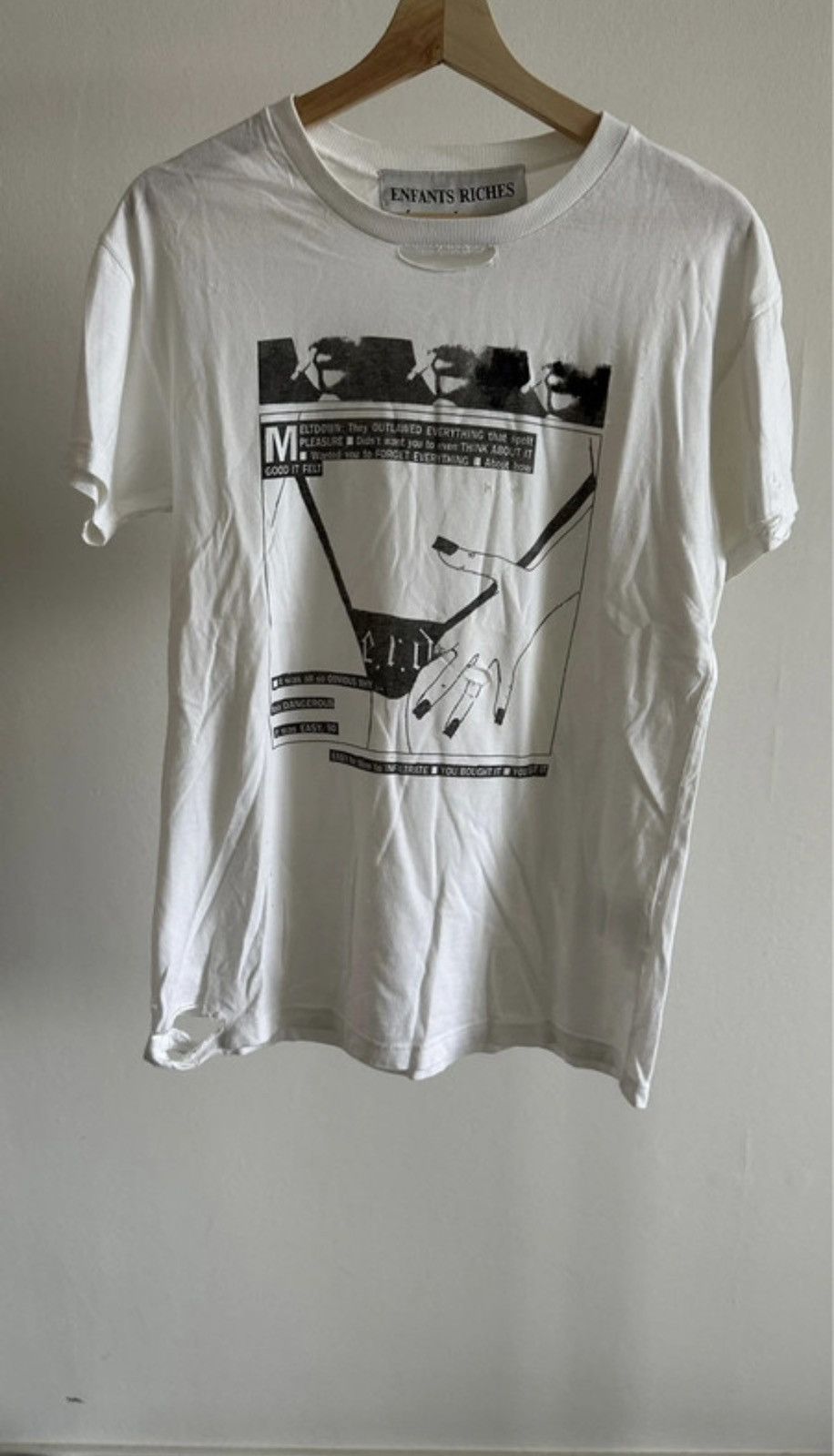 Enfants Riches Deprimes ERD Girl in Thong T-Shirt | Grailed