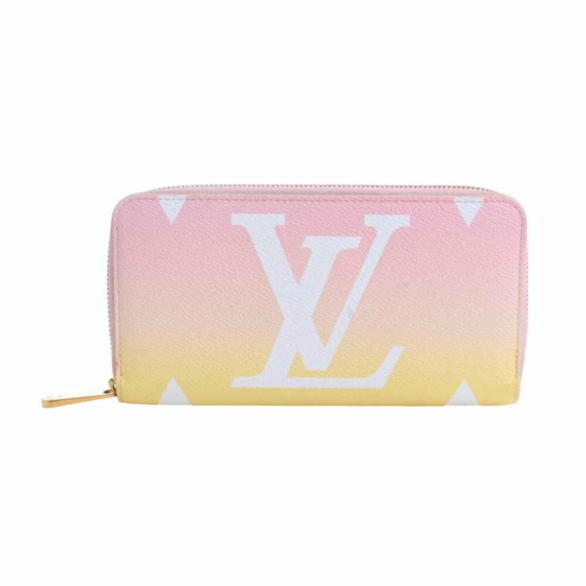 Louis Vuitton Louis Vuitton by the Pool Zippy Round Long Wallet Pink ...