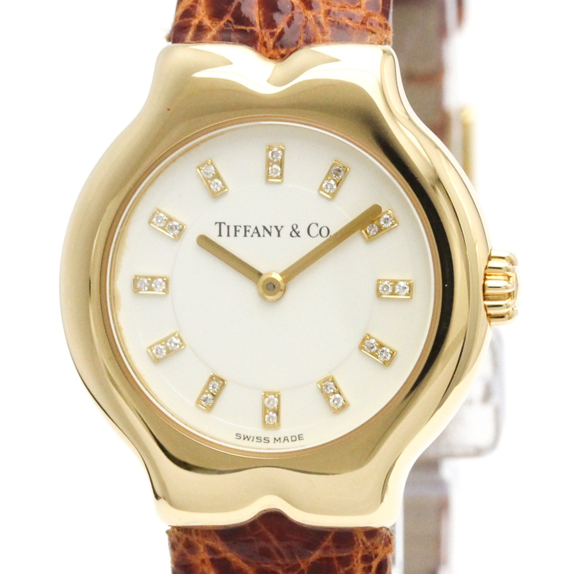 Tiffany & Co. Tiffany Tesoro Quartz Yellow Gold (18K) Women's Dress ...