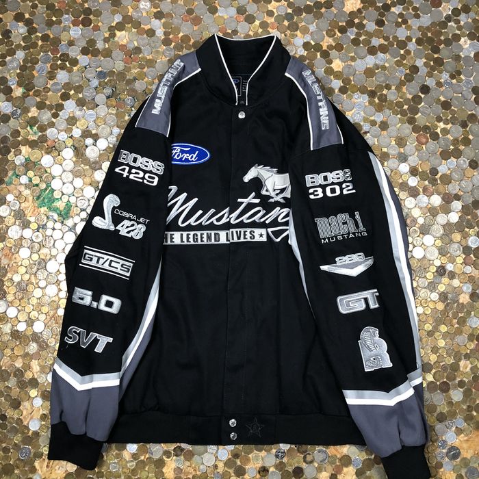 Vintage Ford Mustang Vintage Race Bomber jacket 90's | Grailed