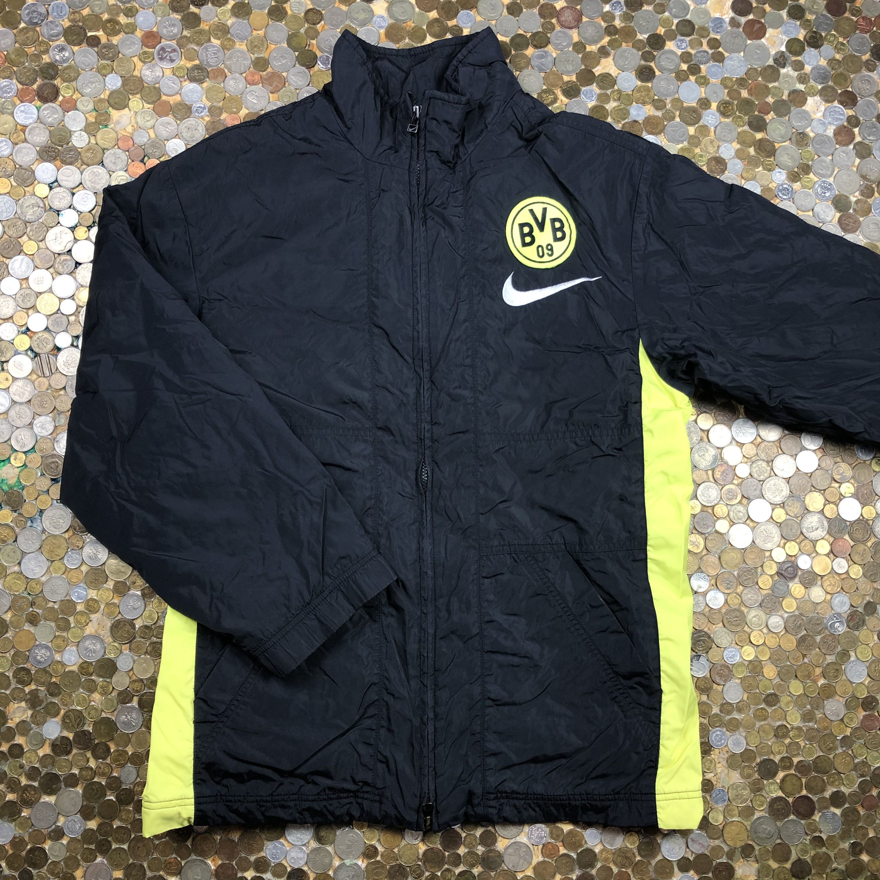 Nike × Vintage Nike BVB borussia jacket | Grailed