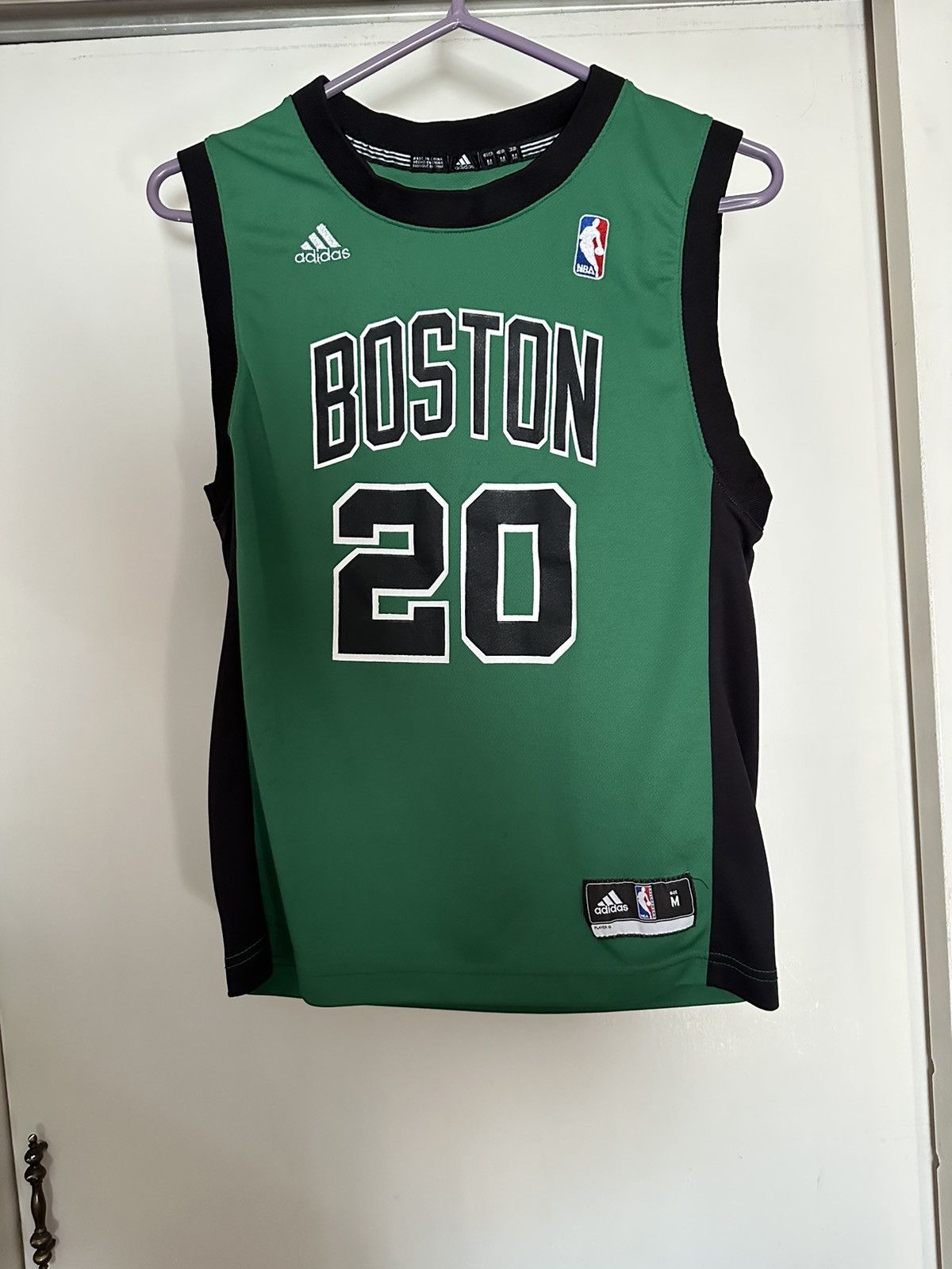 Adidas × NBA × Vintage Boston Celtics Ray Allen NBA Basketball Jersey ...