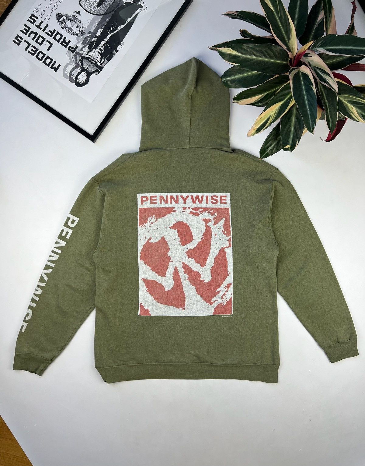 Band Tees × Vintage Vintage Pennywise Band Punk Hoodie (nofx) | Grailed