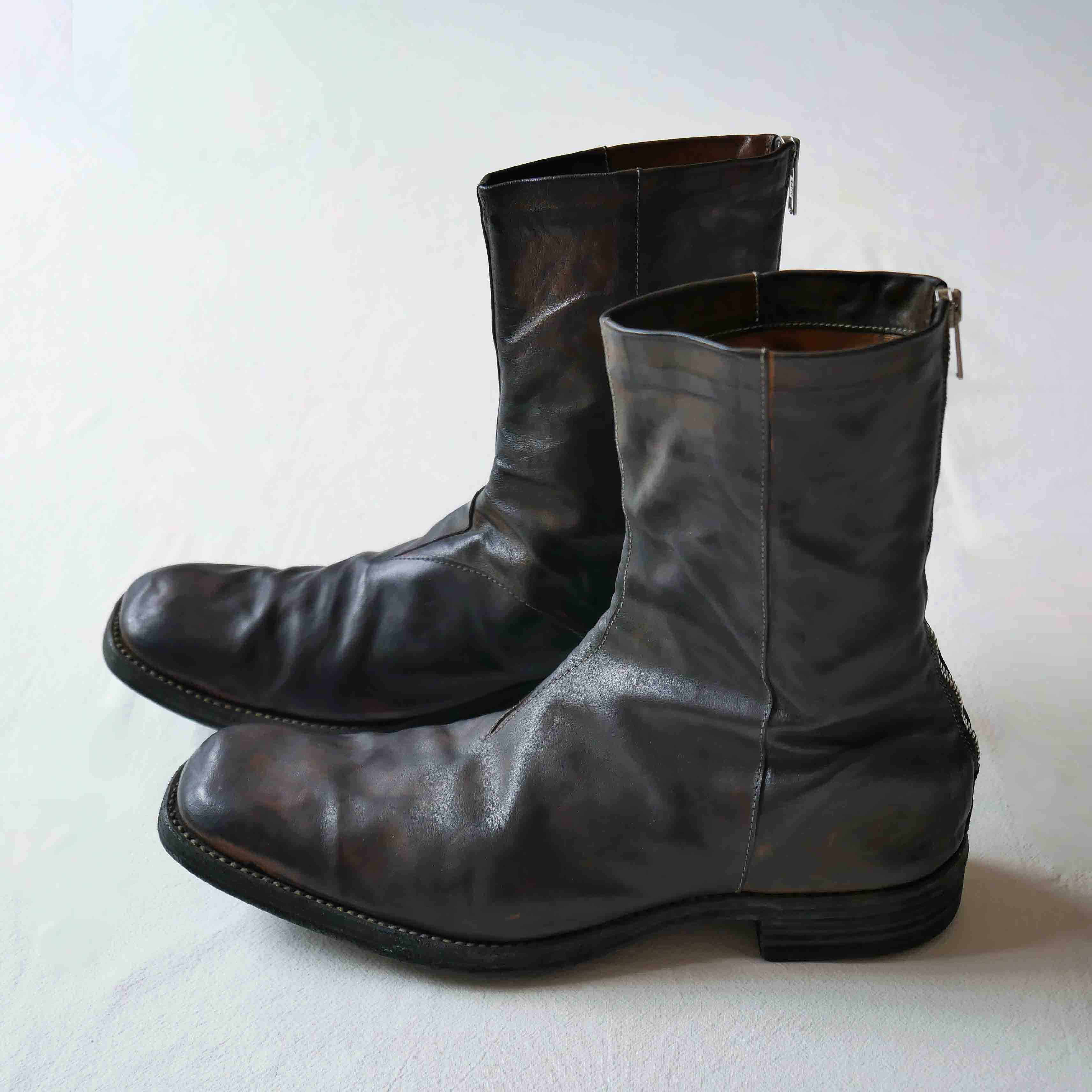 A1923 A1923 Augusta Leather Zip Combat Boots | Grailed