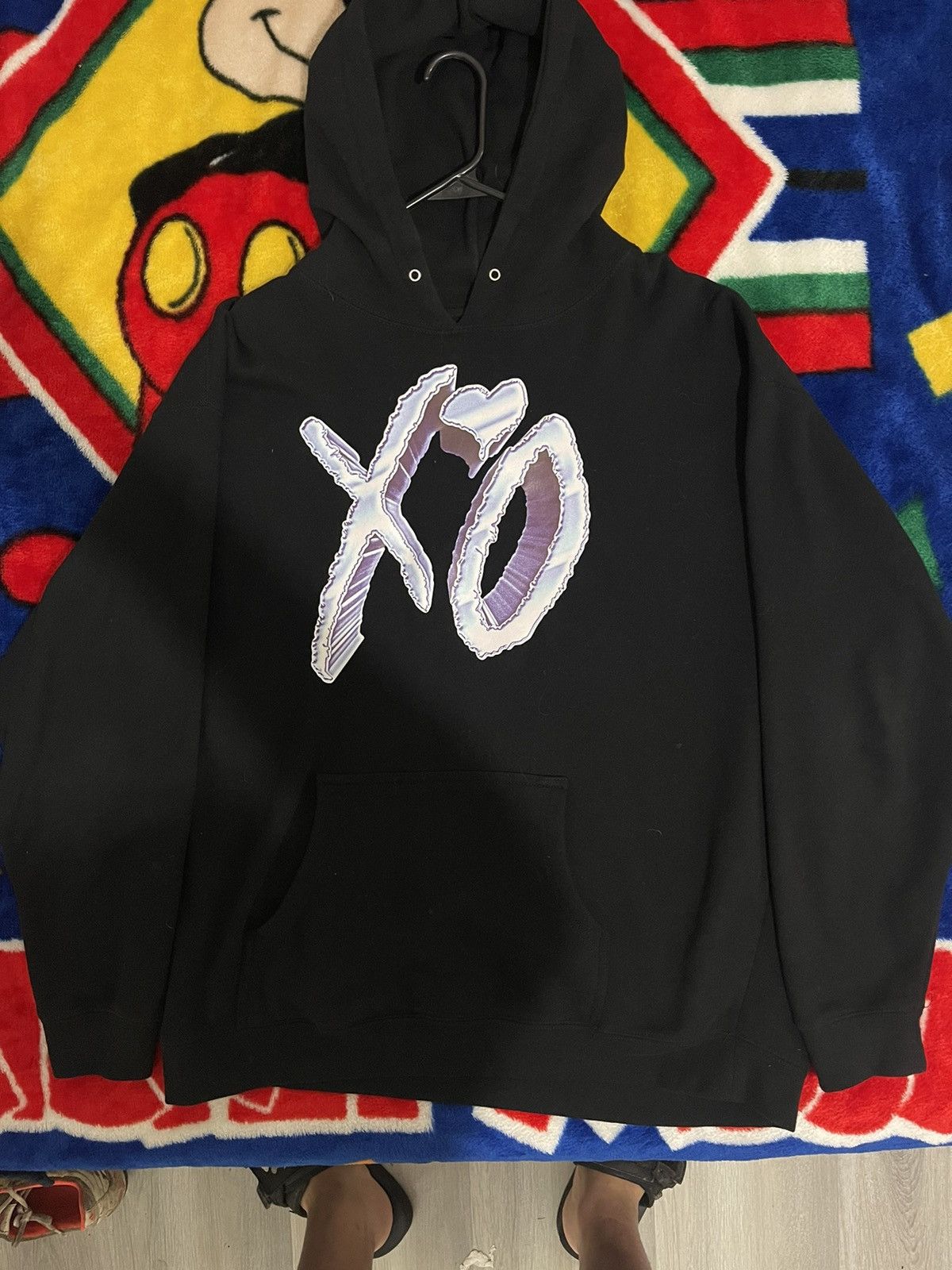 The Weeknd × XO The Weeknd Chrome XO Hoodie | Grailed