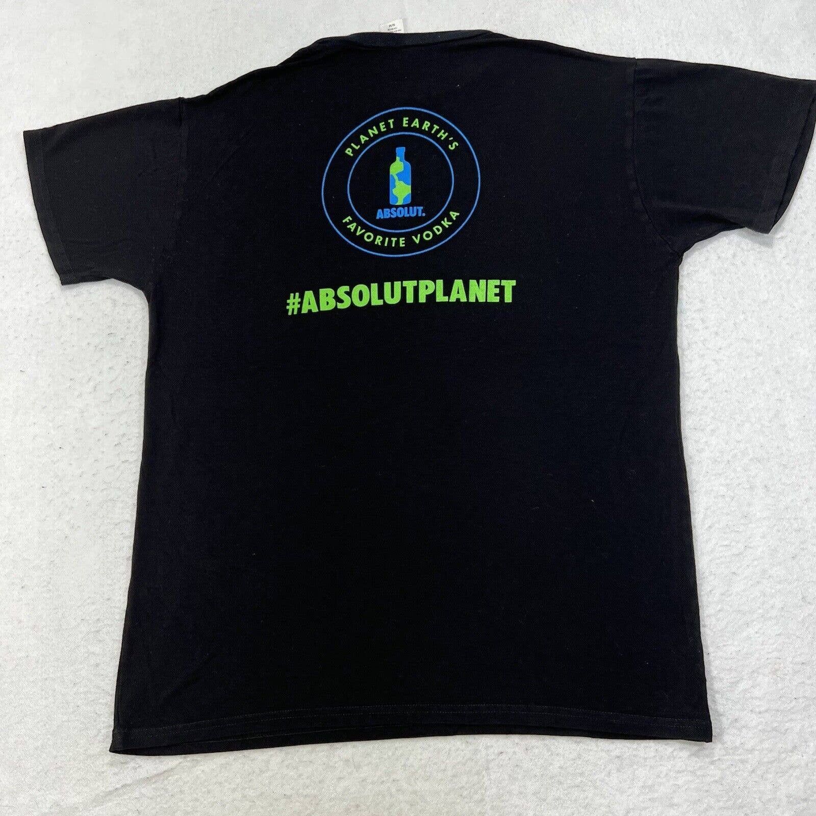 Other Absolut Vodka Planet Earth Short Sleeve Graphic Tee | Grailed